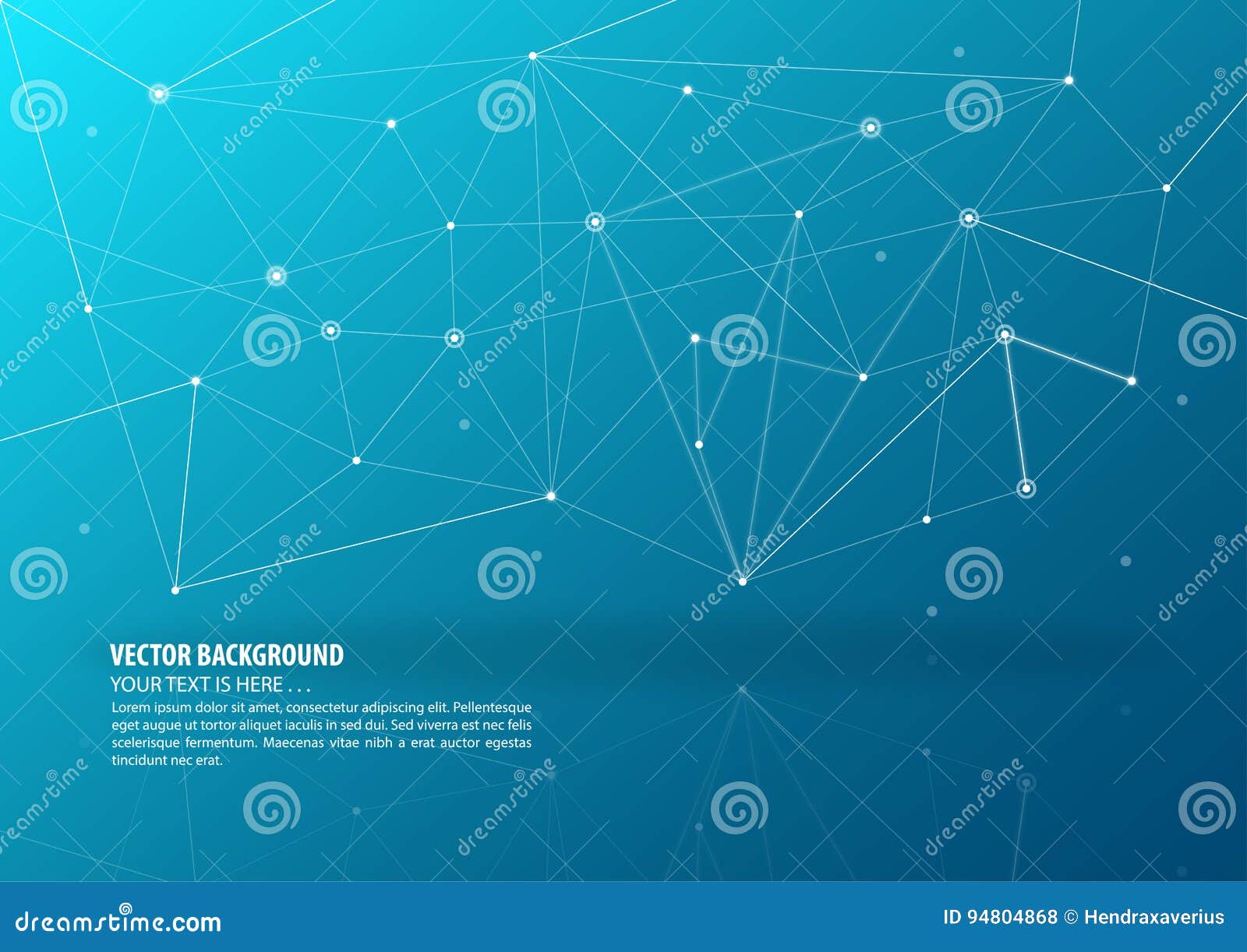 Abstract Connecting Theme Background Stock Vector - Illustration of ...