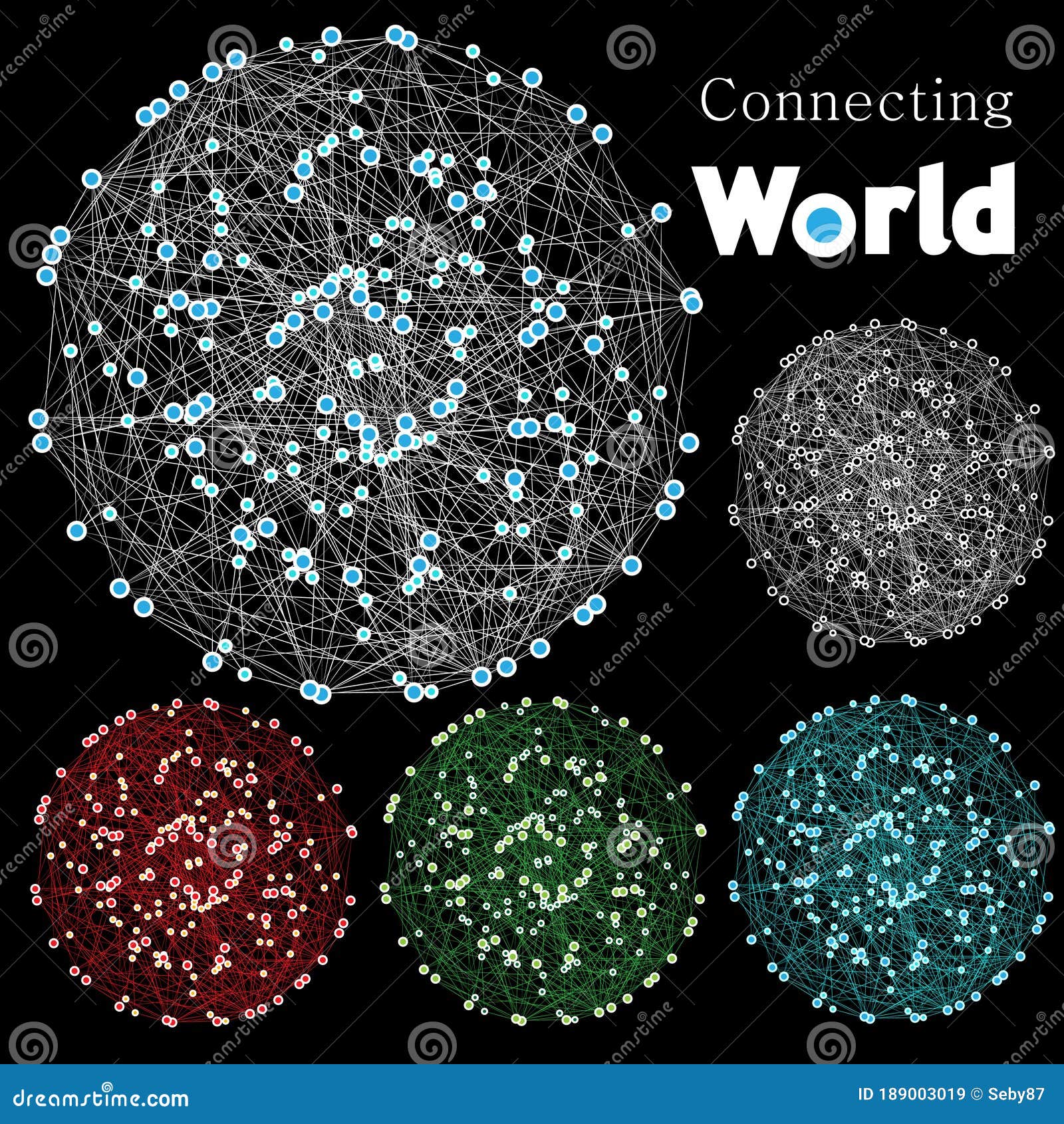 Abstract `connecting World` Background Stock Image - Image of concept ...