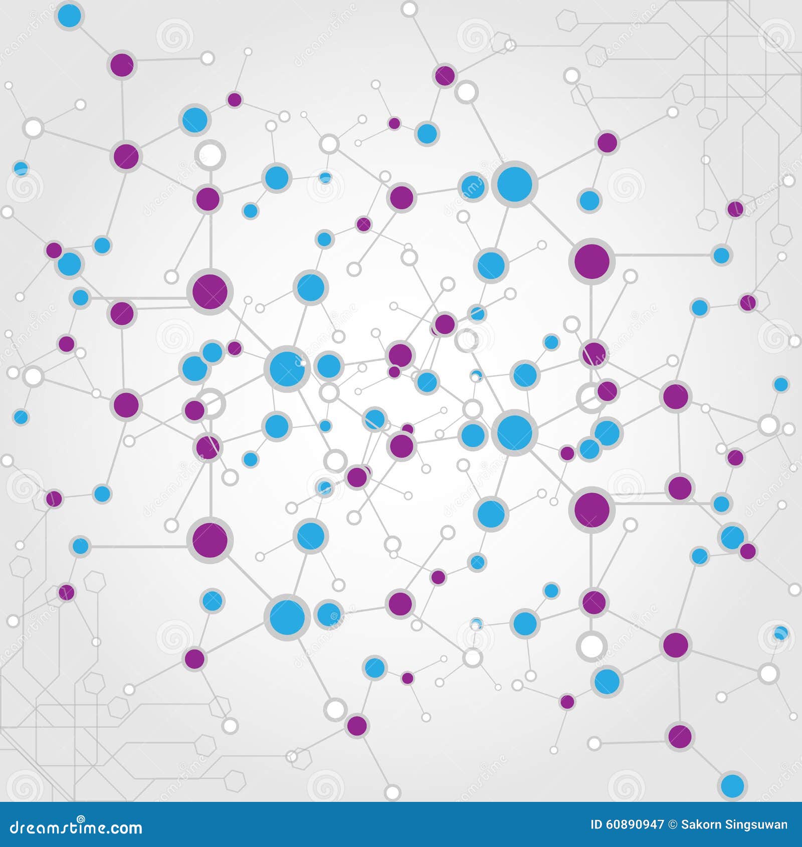 Abstract Connection Background.illustration Design. Stock Vector ...
