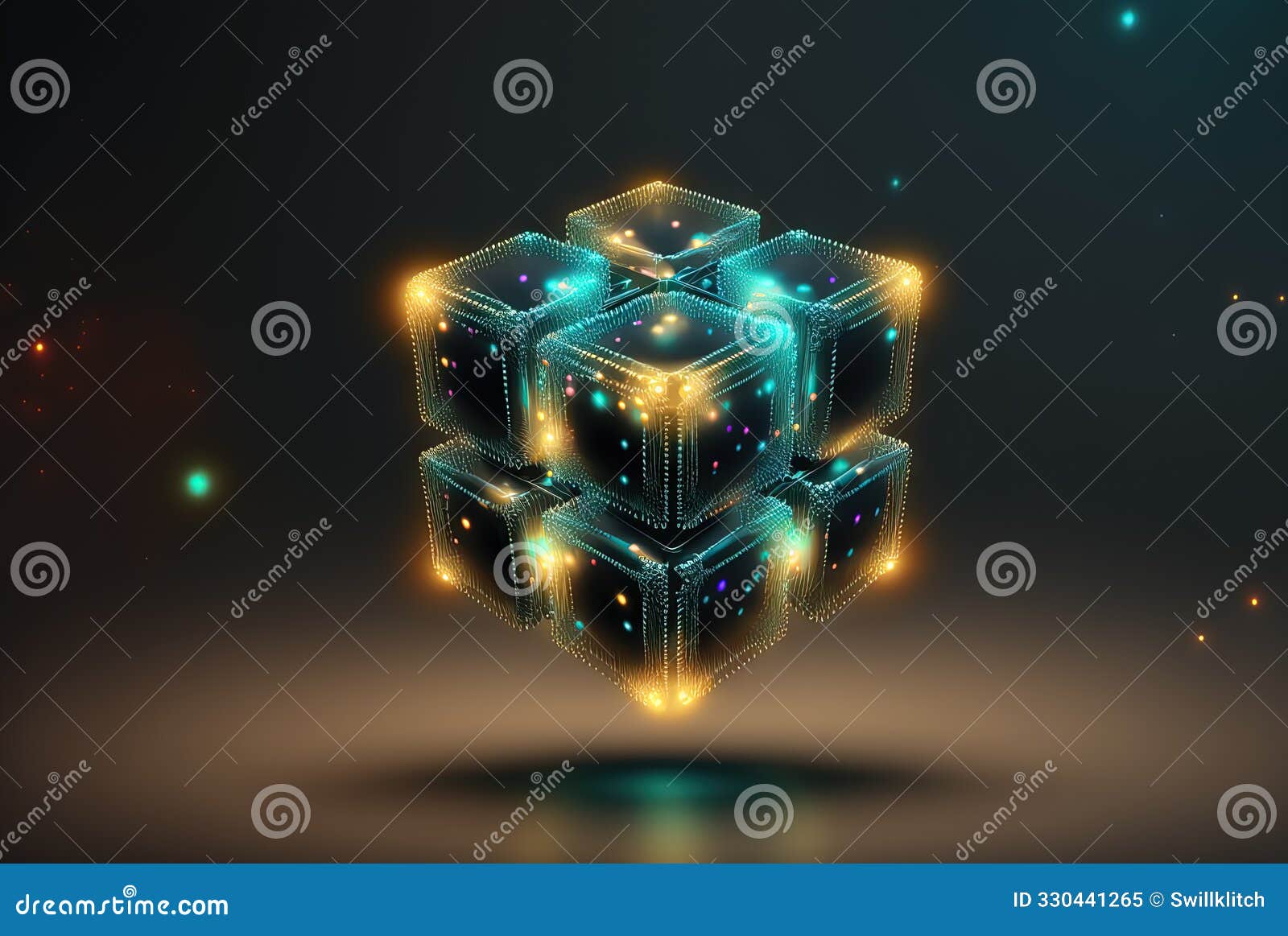 Abstract Connection Concept with Complex Technology Structure of ...