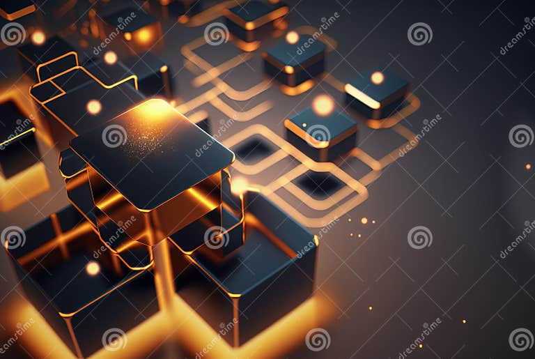 Abstract Connection Concept with Complex Technology Structure of ...