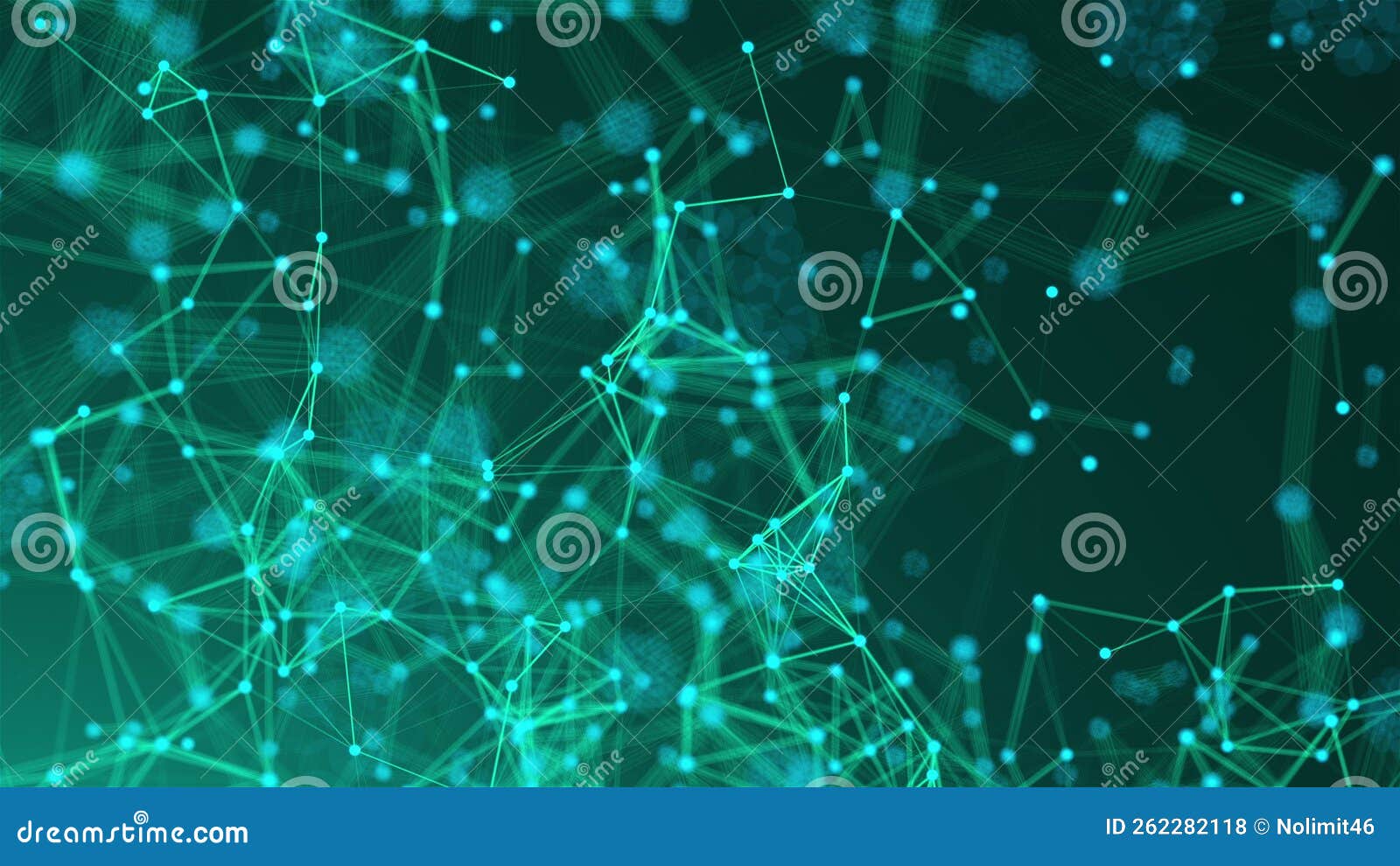 Abstract connection dots stock illustration. Illustration of mesh ...