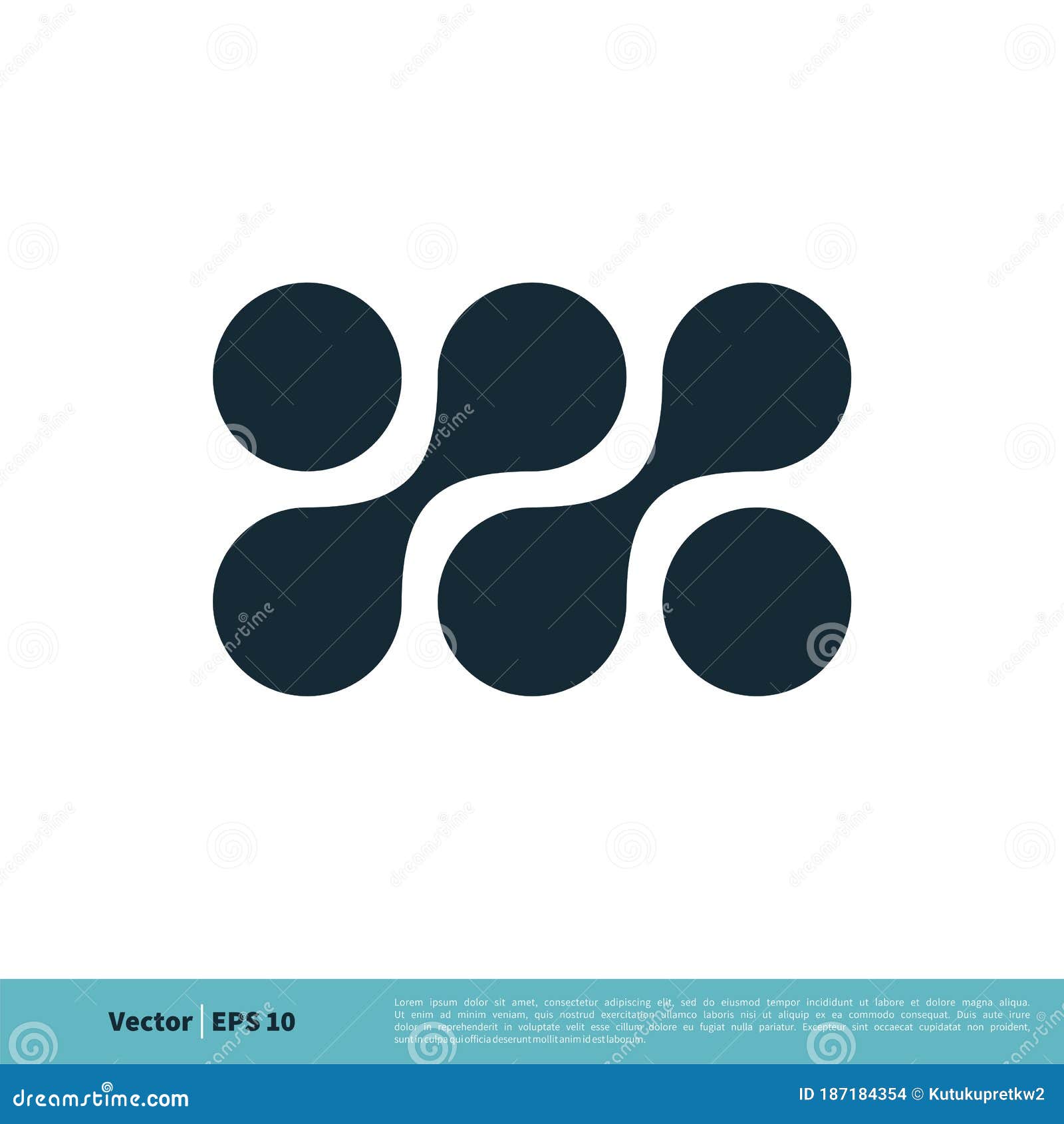 Abstract Connection Icon Vector Logo Template Illustration Design ...