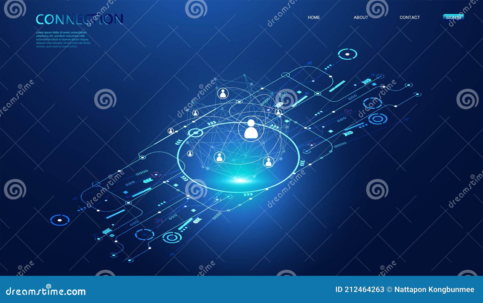 Connection and Isometric Interface Concept Connection in Computer Systems by Using the Internet ...