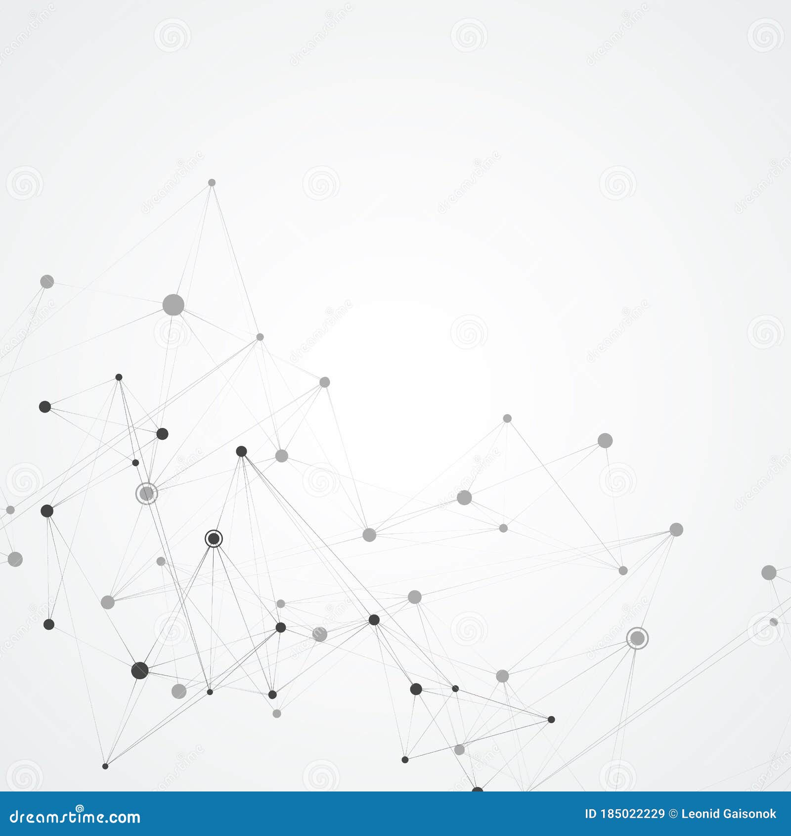 Abstract Connection Moleculea on Vector Background Stock Illustration ...