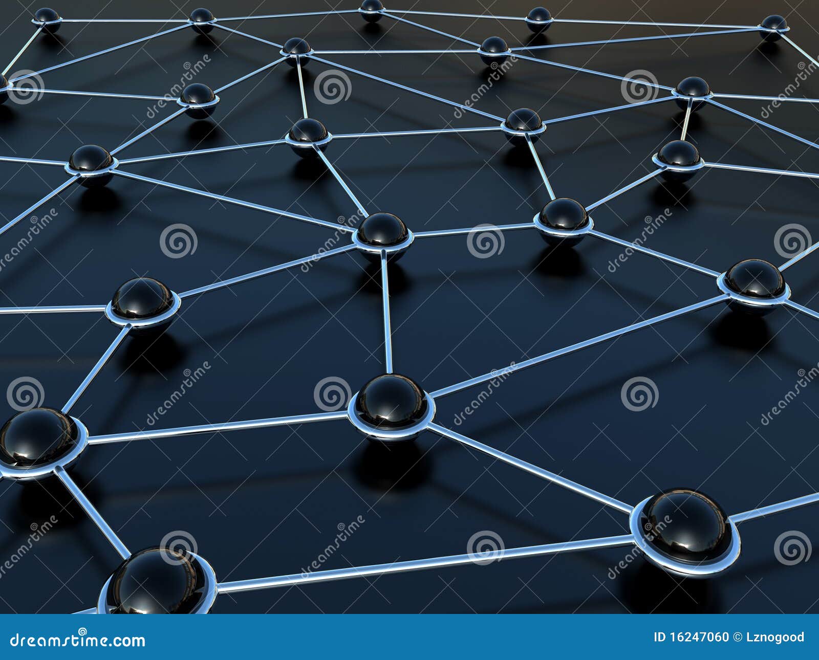 Abstract Connection Network Stock Illustration - Illustration of ...