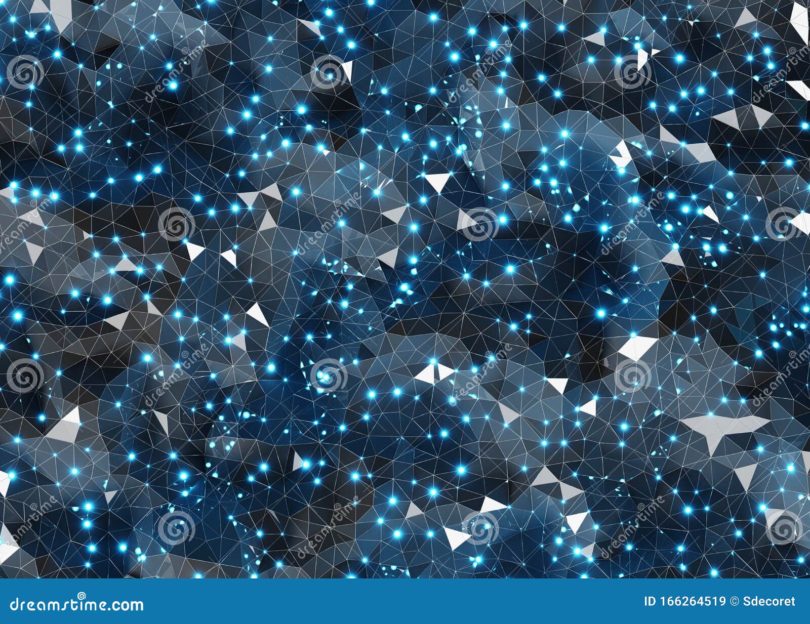 Abstract Connection Network Blue Texture 3D Rendering 库存例证 - 插画 包括有 科学 ...