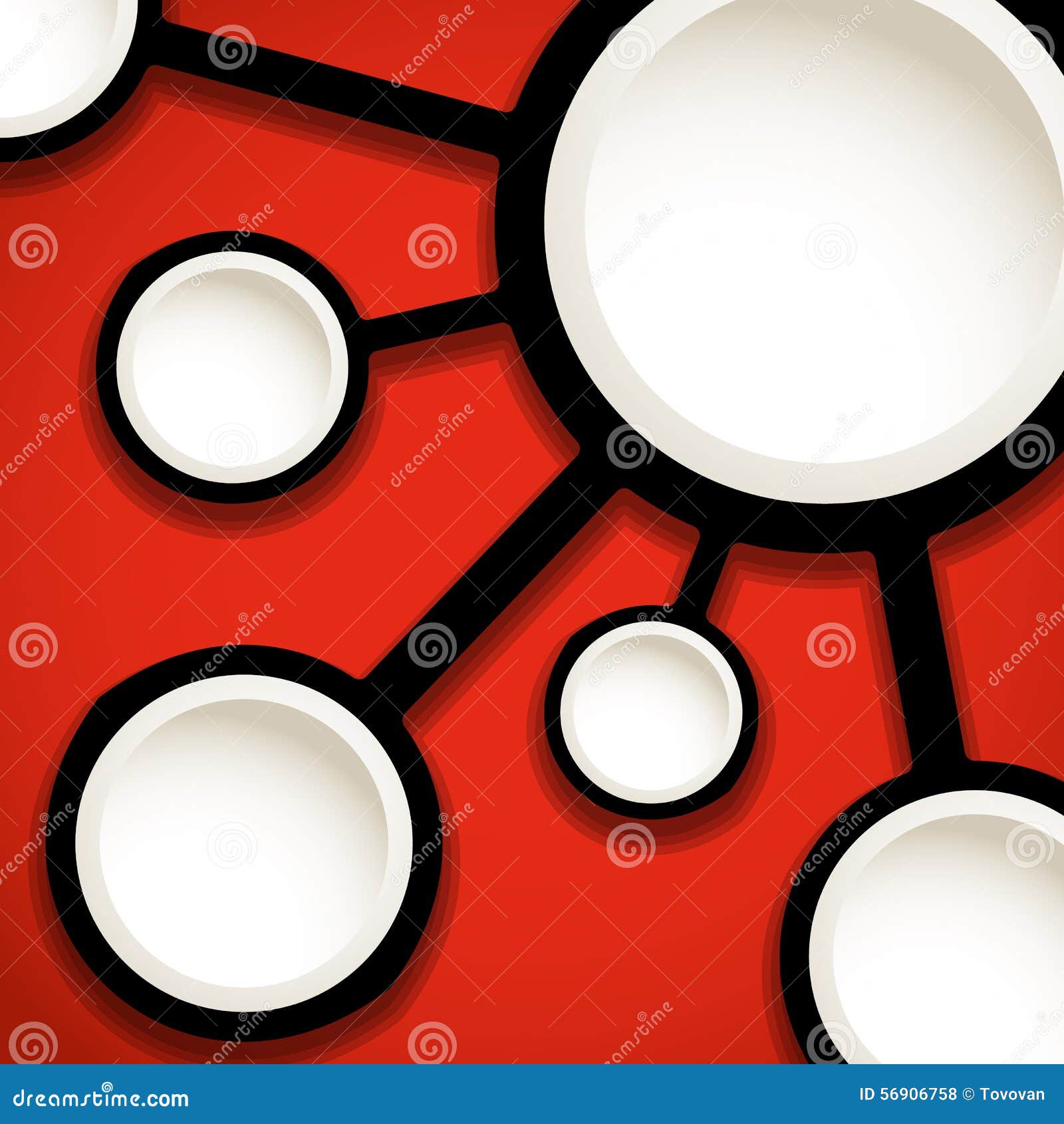 Abstract connection scheme stock illustration. Illustration of guide ...