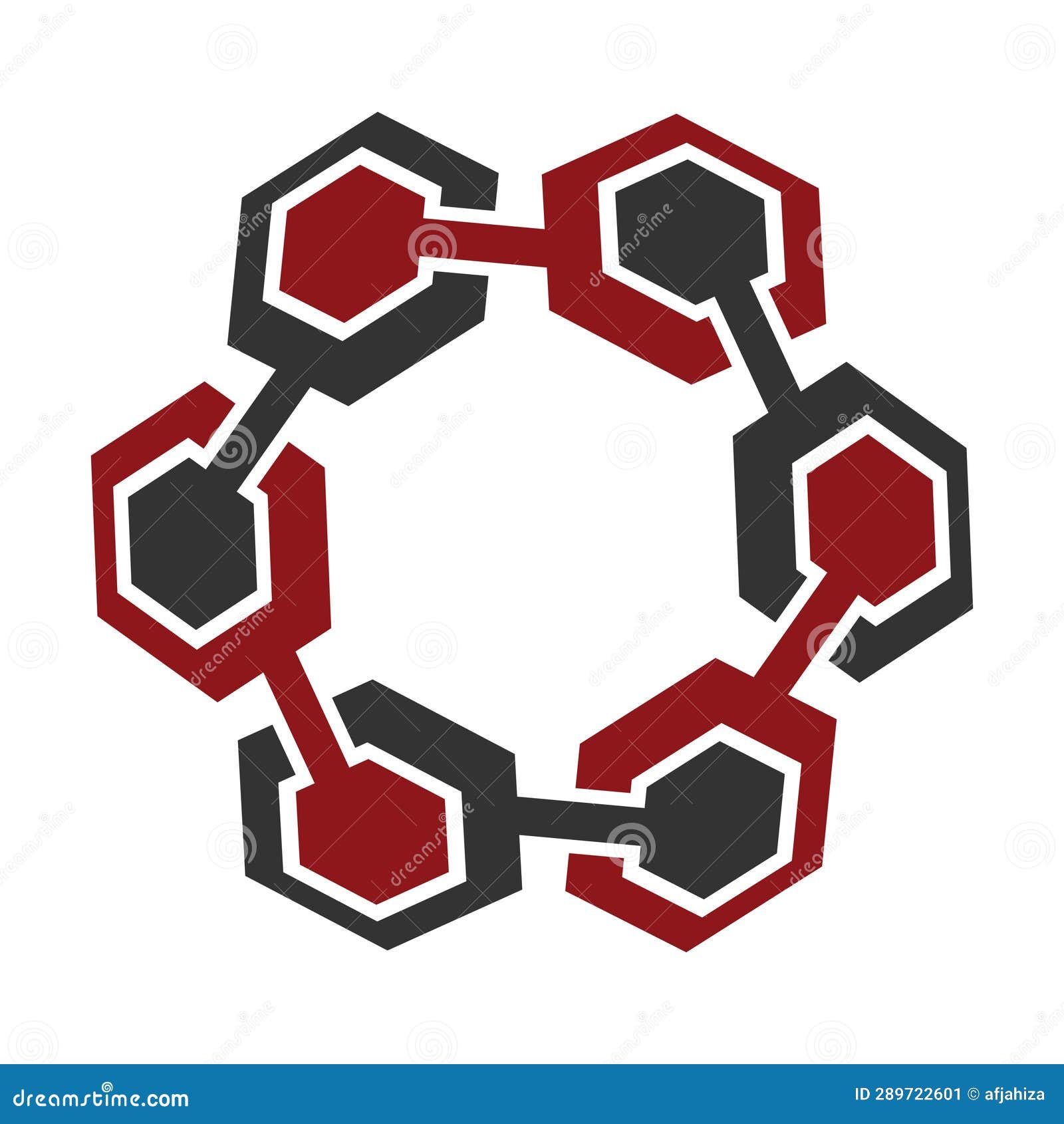 Abstract Connection Technology Logo Design Template 1 Stock Illustration - Illustration of loop ...