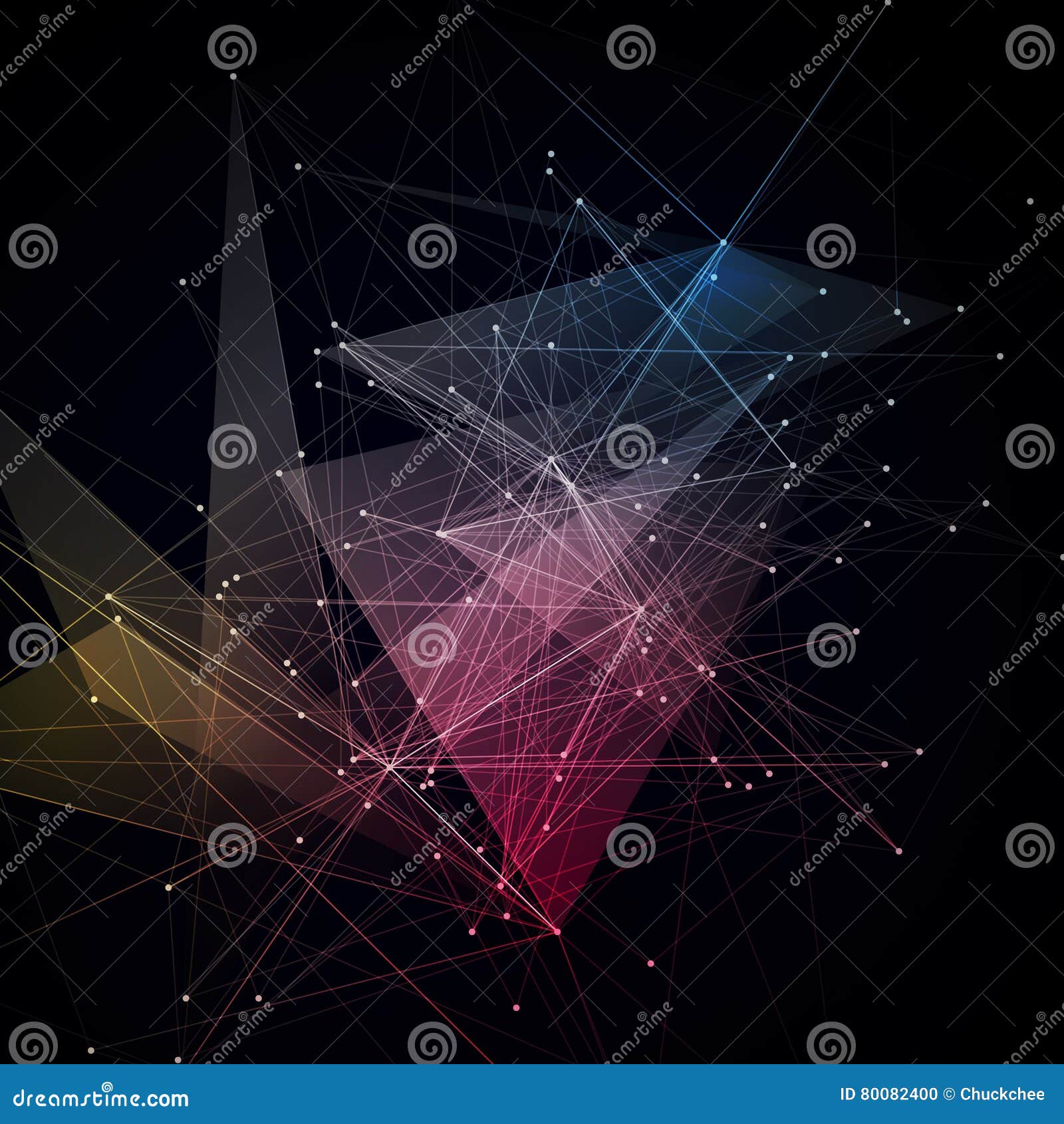 Abstract Connections Background Stock Vector - Illustration of ...