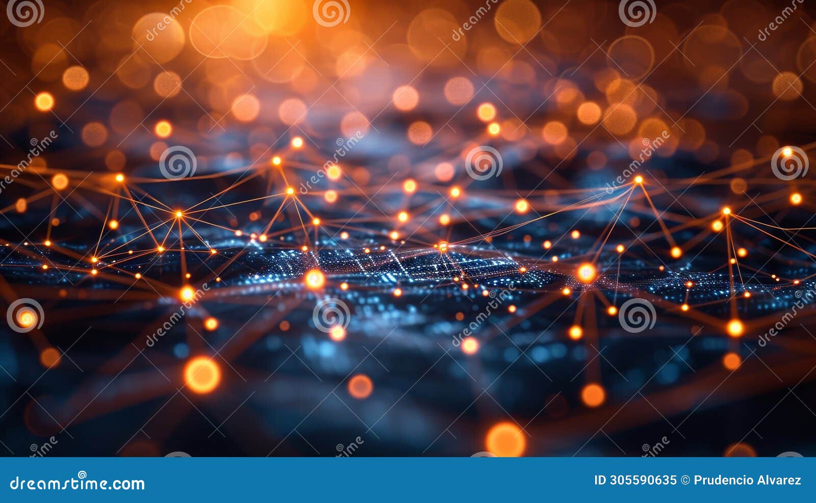 Abstract Connections Background Stock Illustration - Illustration of ...