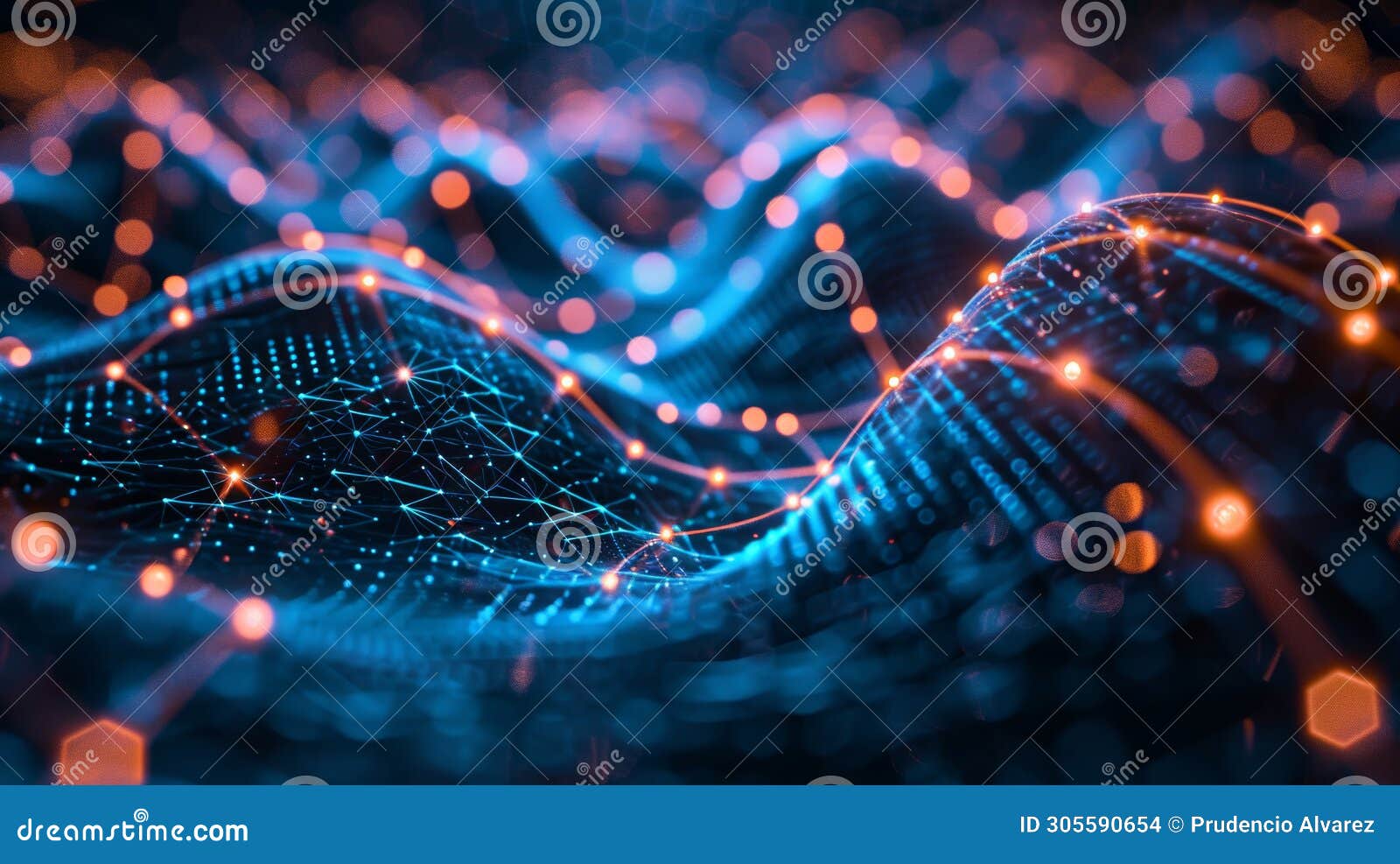 Abstract Connections Background Stock Illustration - Illustration of ...