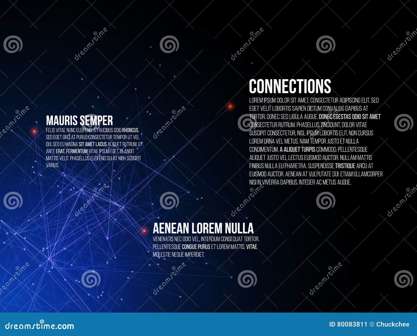 Abstract Connections Background Stock Vector - Illustration of black ...