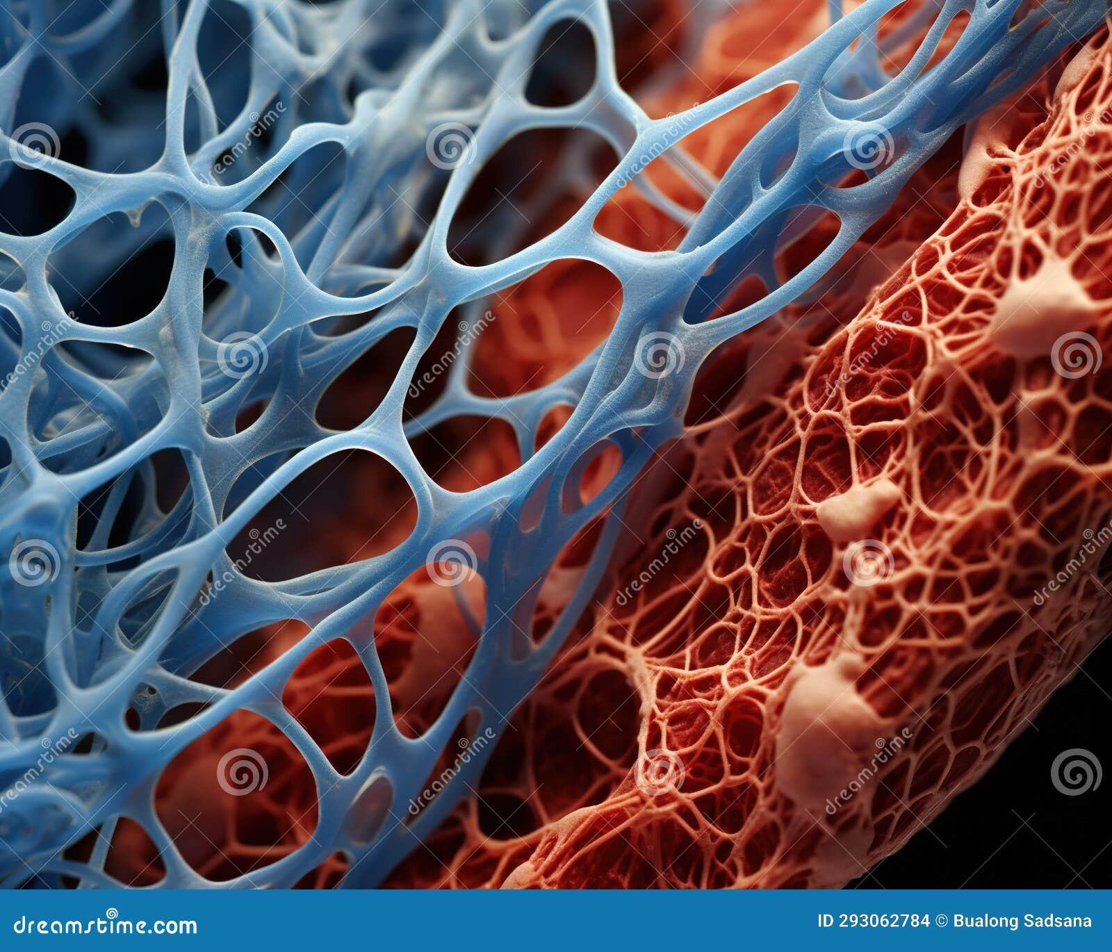 An Abstract Of Connective Tissue That Supports Bind Or Separate More ...