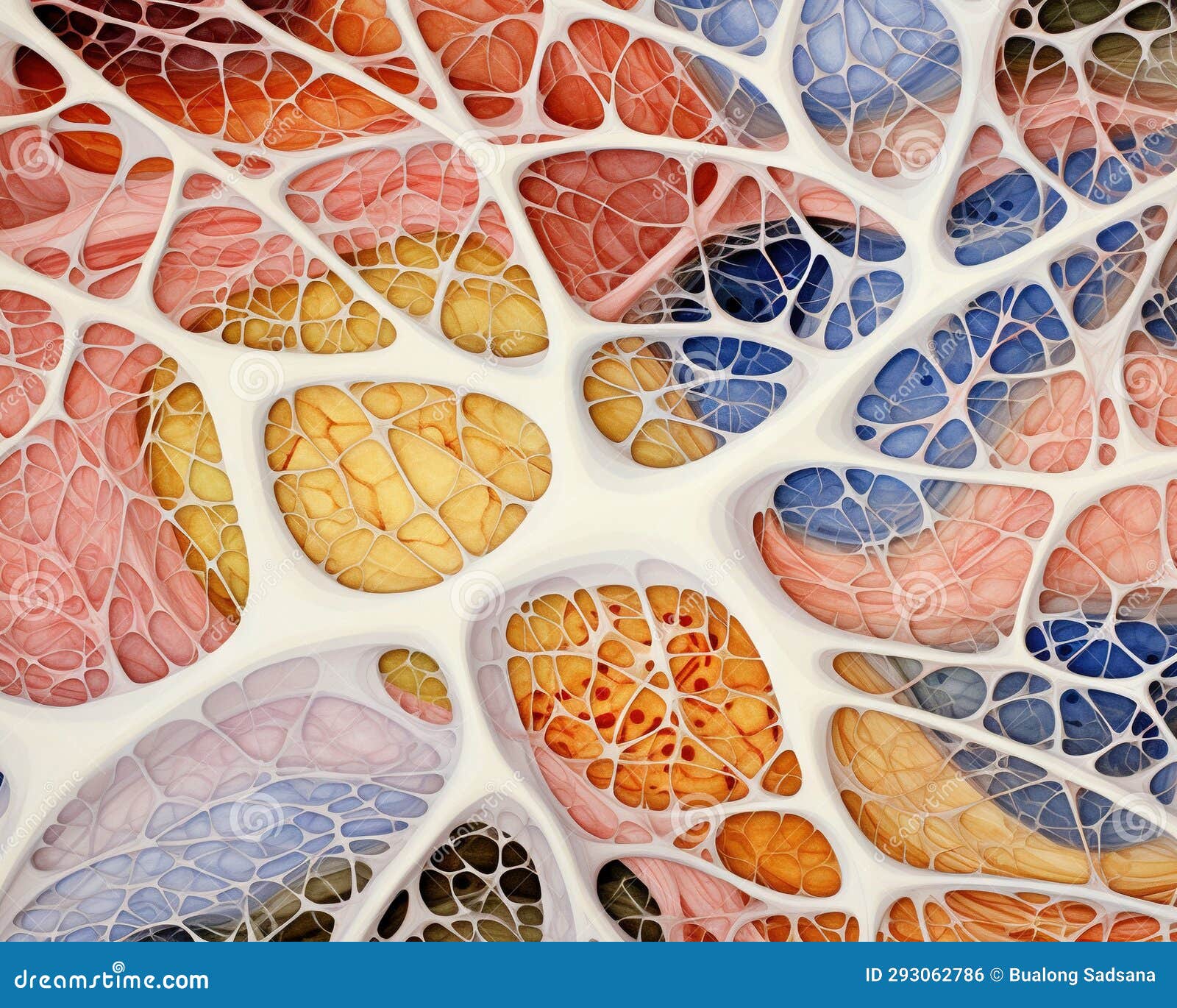 An Abstract Of Connective Tissue That Supports Bind Or Separate More ...