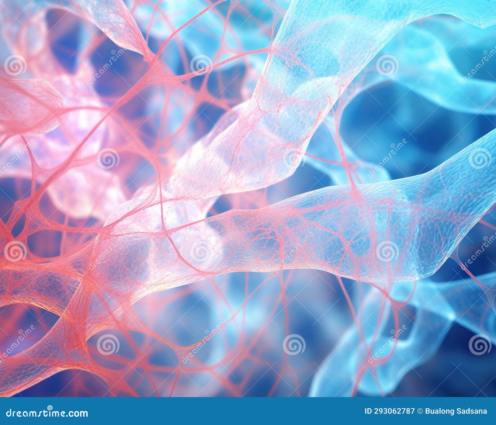 An Abstract of Connective Tissue that Supports Bind or Separate More ...