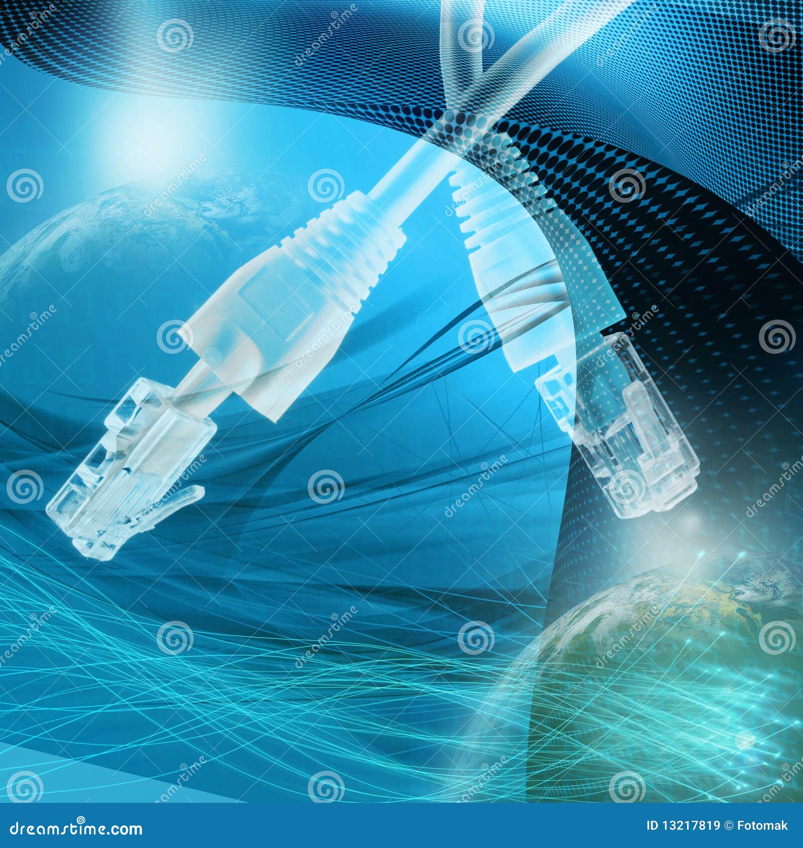 Abstract Connectivity Concept Stock Illustration - Illustration of ...