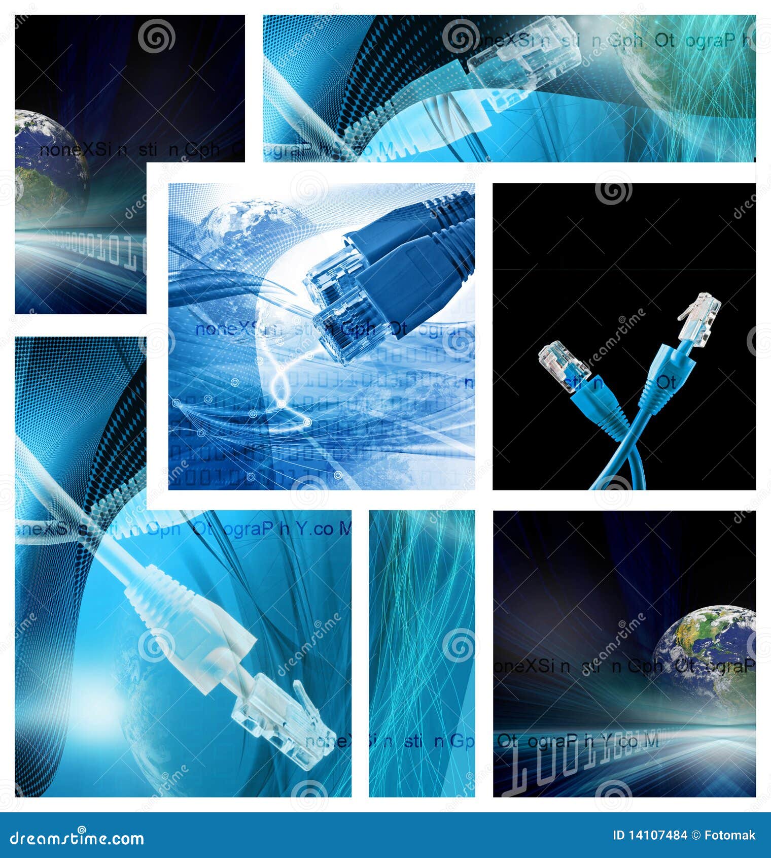 Abstract Connectivity Concept Stock Illustration - Illustration of ...
