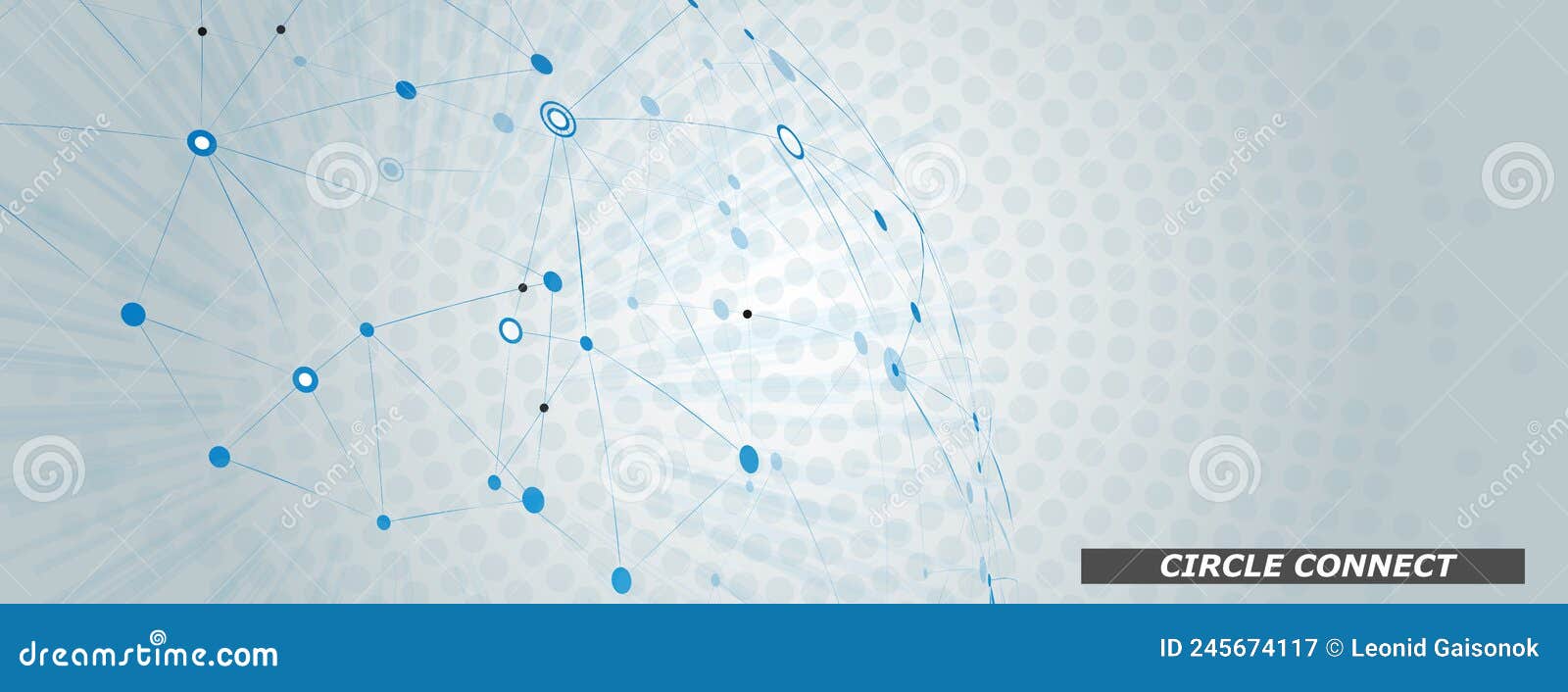 Abstract Connectivity Circle Shape Business Company Logo, Internet ...