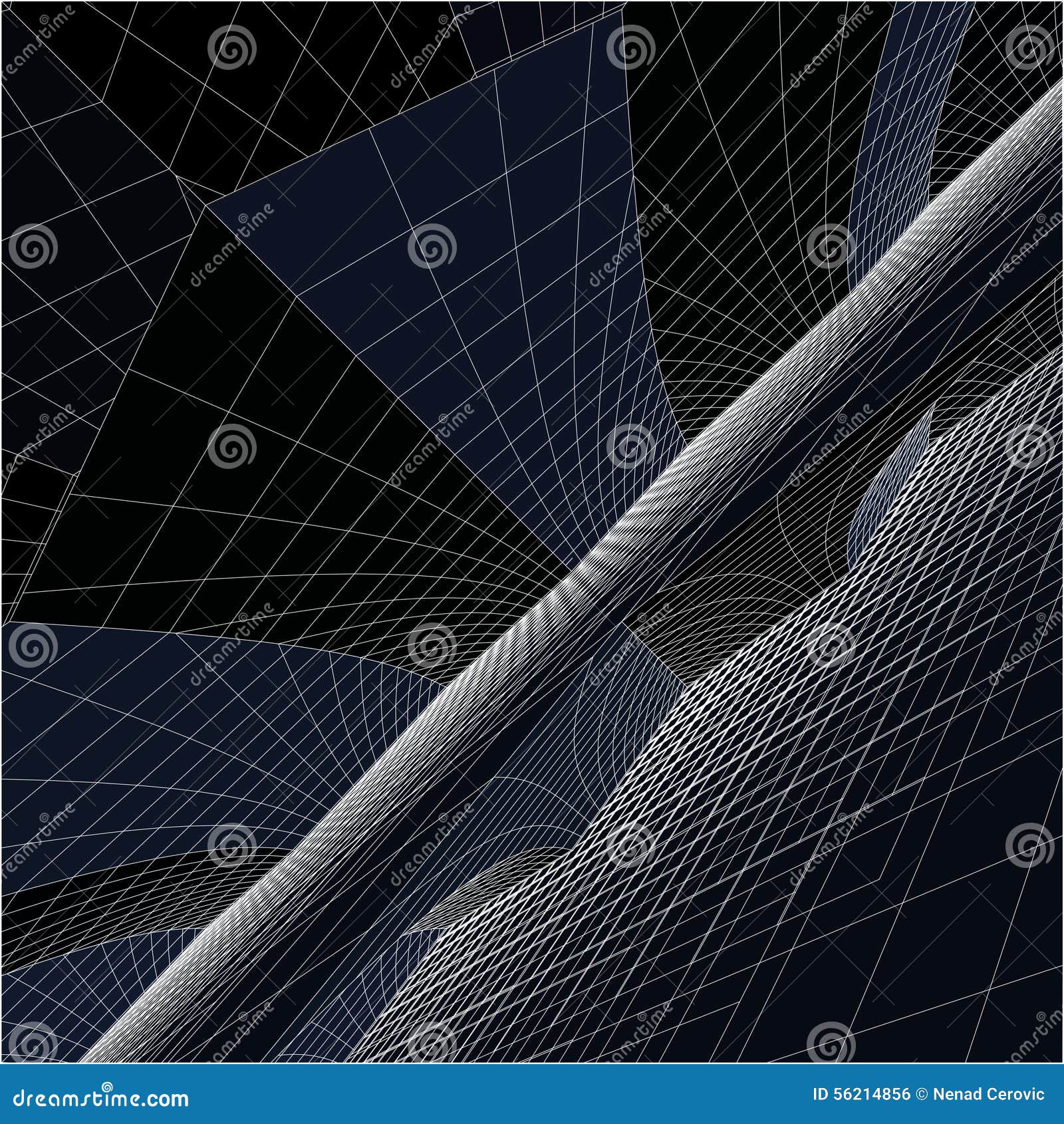 Abstract Construction Corner Structure Vector Stock Vector ...