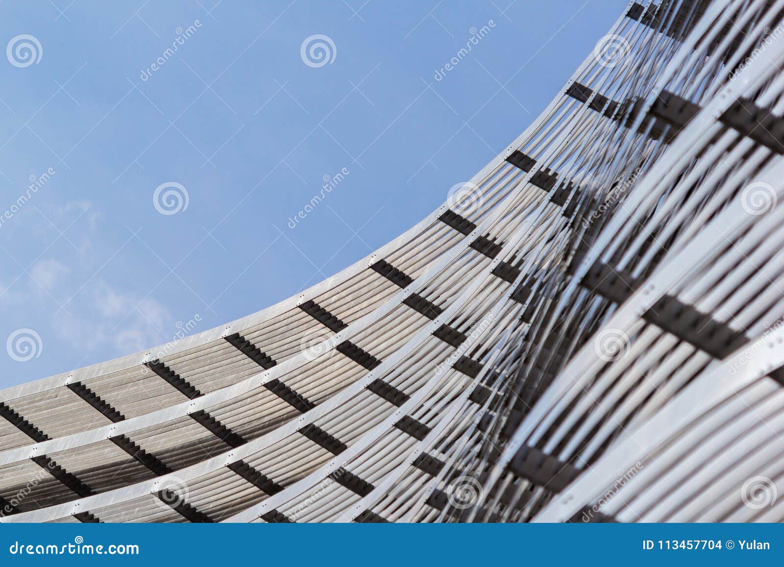 Abstract Construction Details of a Modern Skyscraper Stock Photo ...