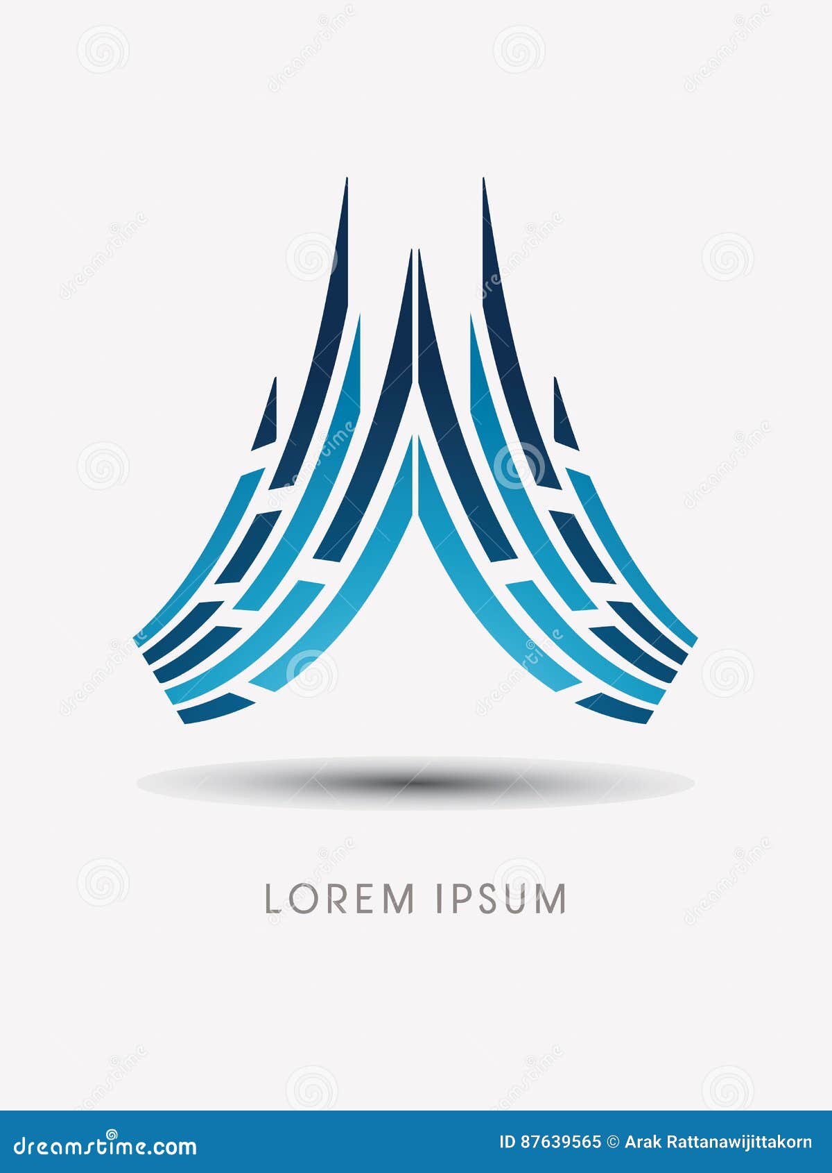 Abstract Construction Graphic Stock Vector - Illustration of business ...