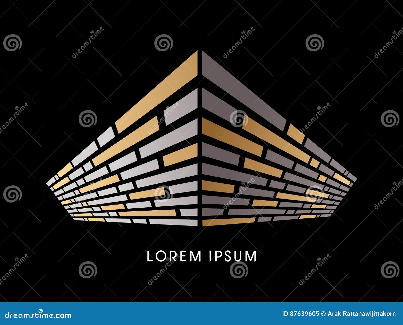 Abstract Construction Graphic Stock Vector - Illustration of abstract ...