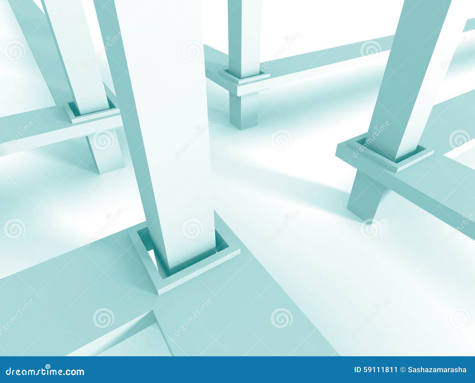 Abstract Construction Structure Design Background Stock Illustration ...