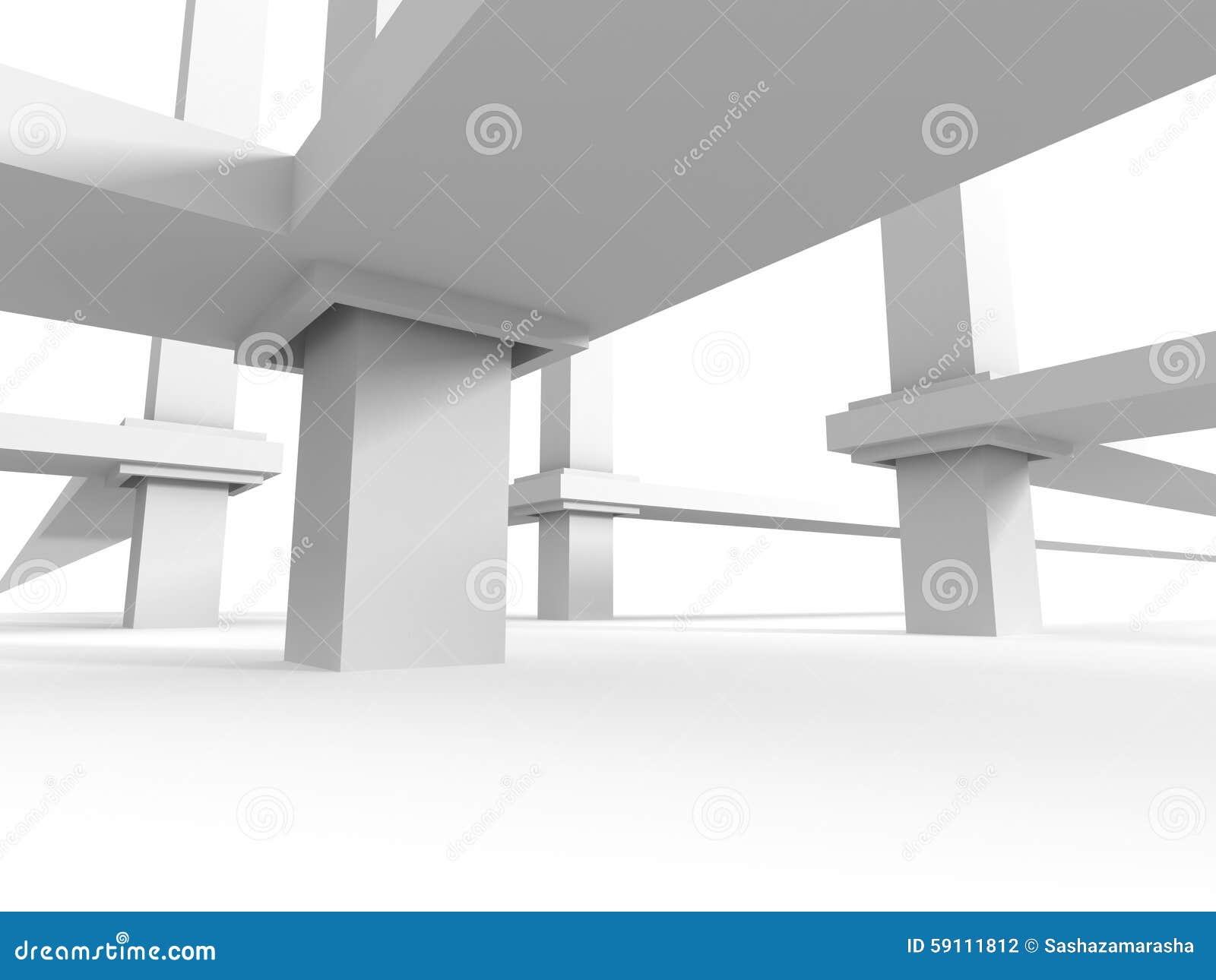 Abstract Construction Structure Design Background Stock Illustration ...