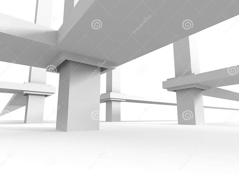 Abstract Construction Structure Design Background Stock Illustration ...