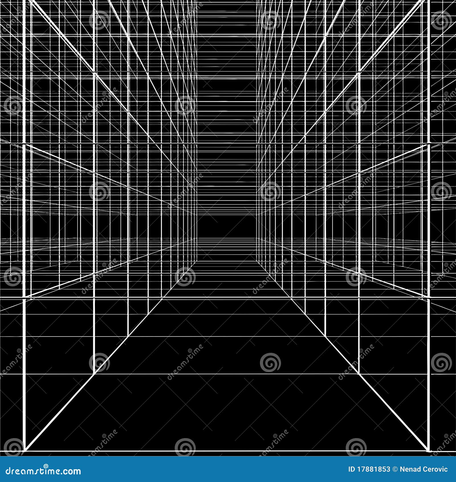 Abstract Construction of Wire Vector 219 Stock Vector - Illustration of ...