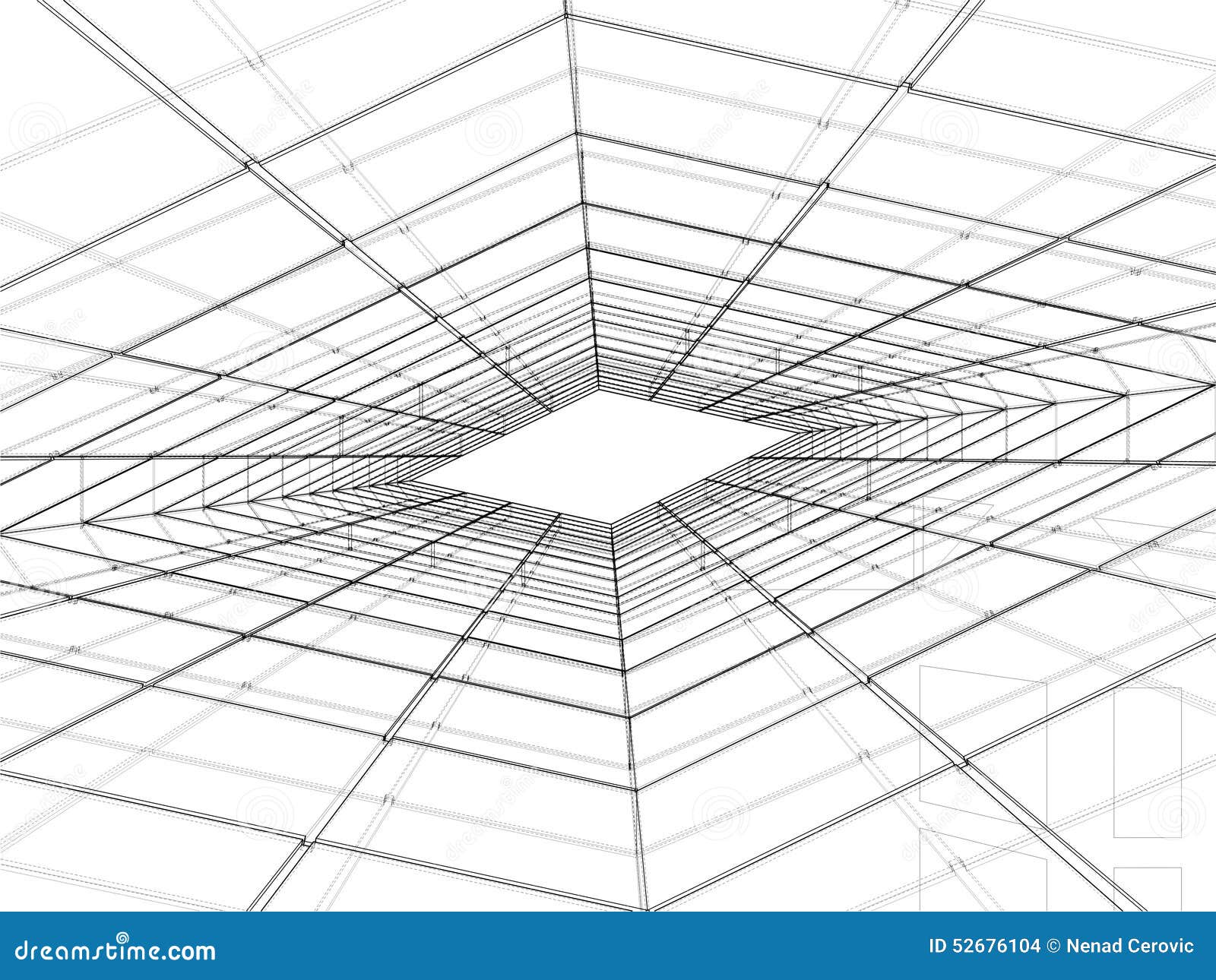 Abstract Constructions of Line Vector Stock Vector - Illustration of ...