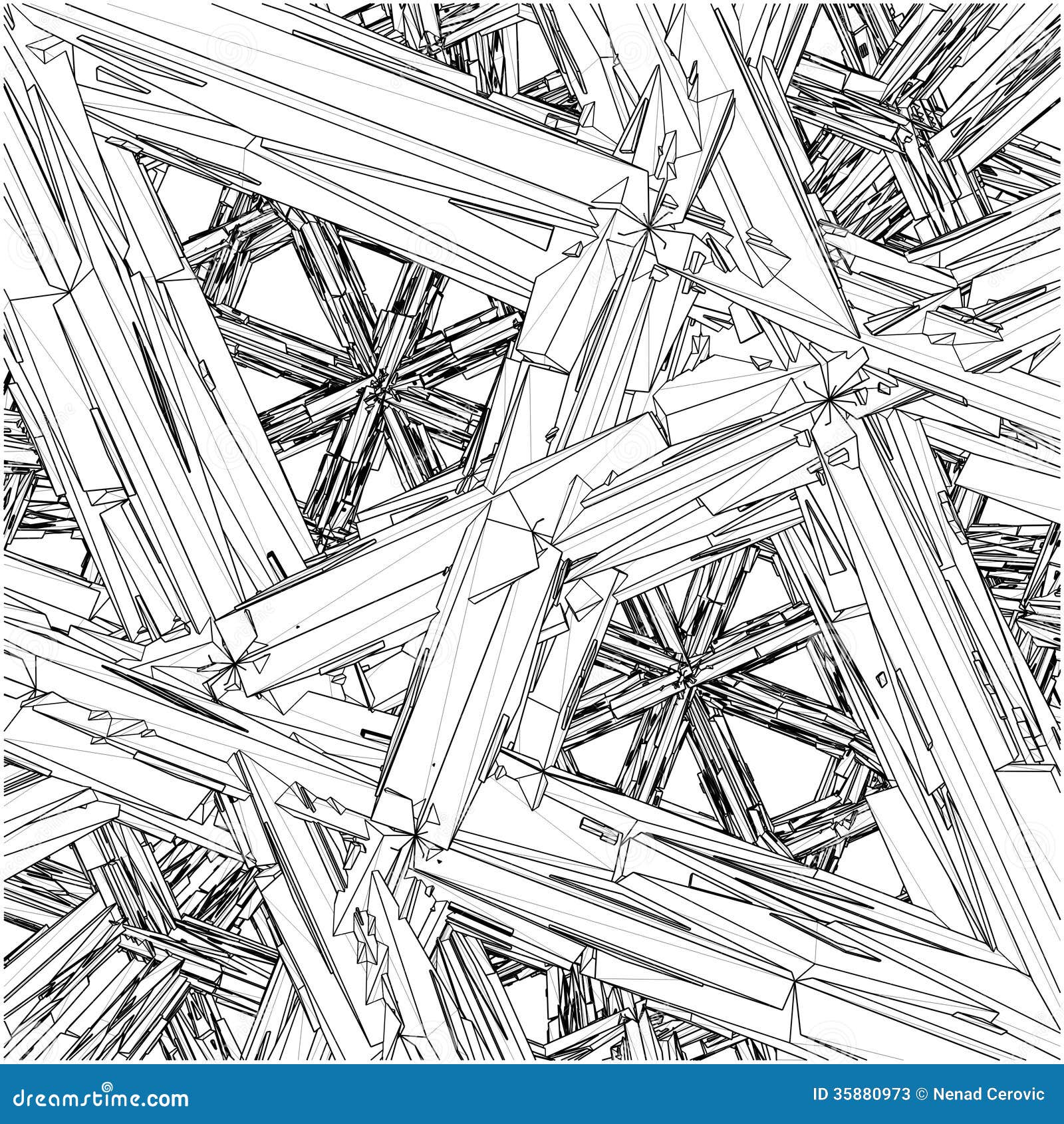 Abstract Constructions Vector Stock Vector - Illustration of urban ...