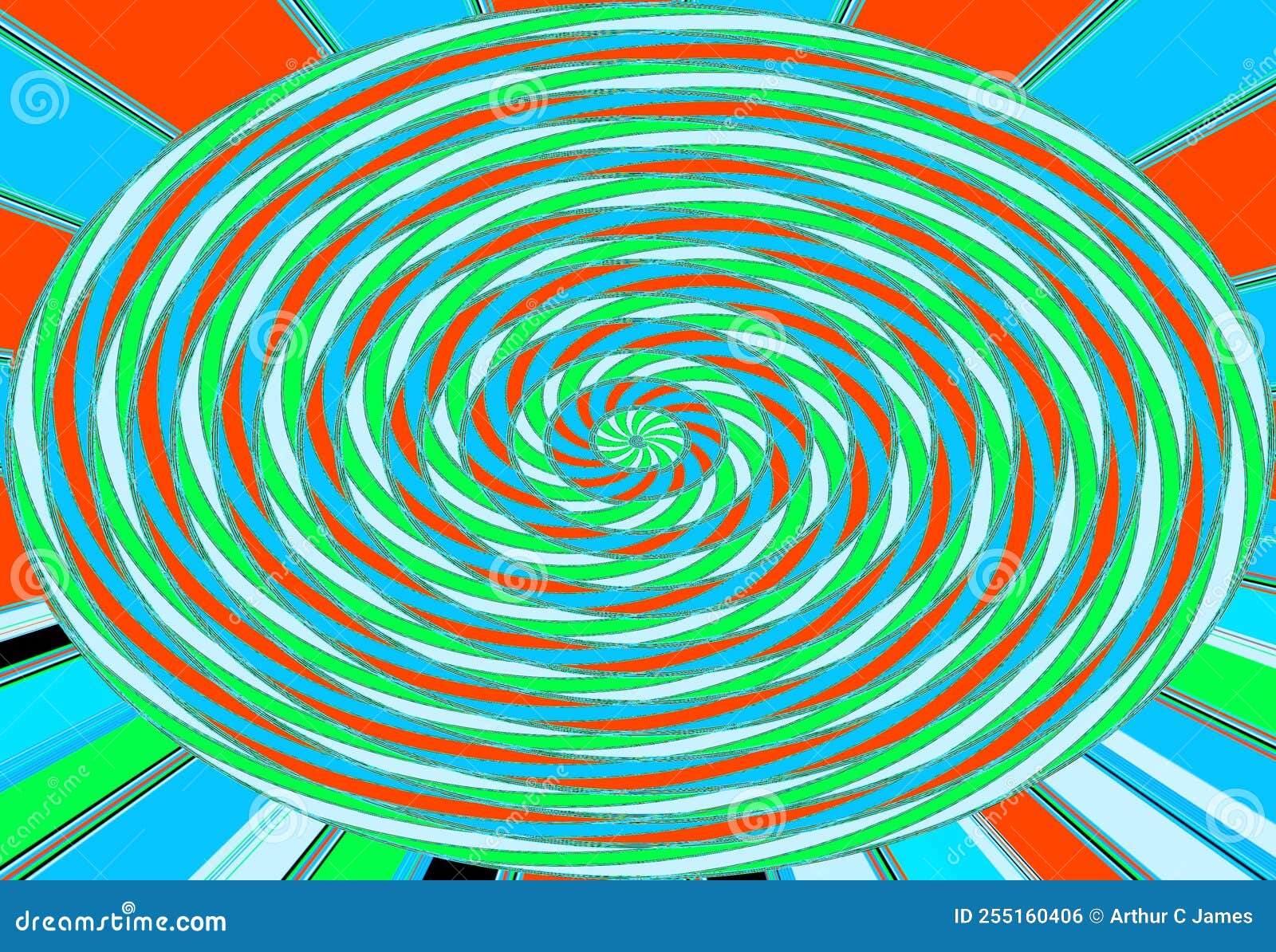 Abstract and Contemporary Digital Art Circle Style Pattern Design Stock ...