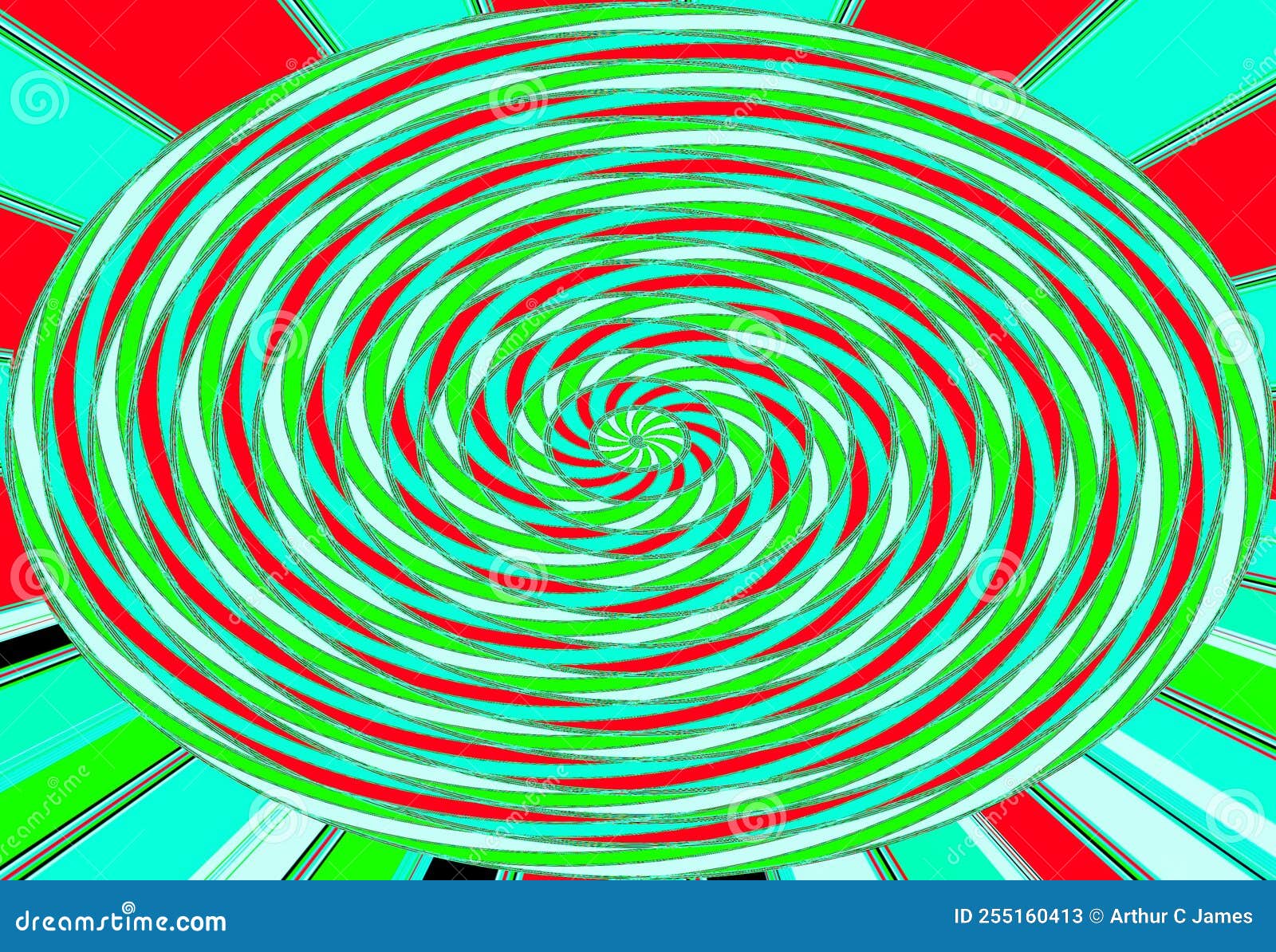 Abstract and Contemporary Digital Art Circle Style Pattern Design Stock ...