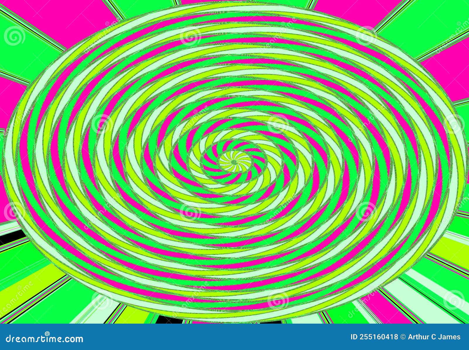 Abstract and Contemporary Digital Art Circle Style Pattern Design Stock ...