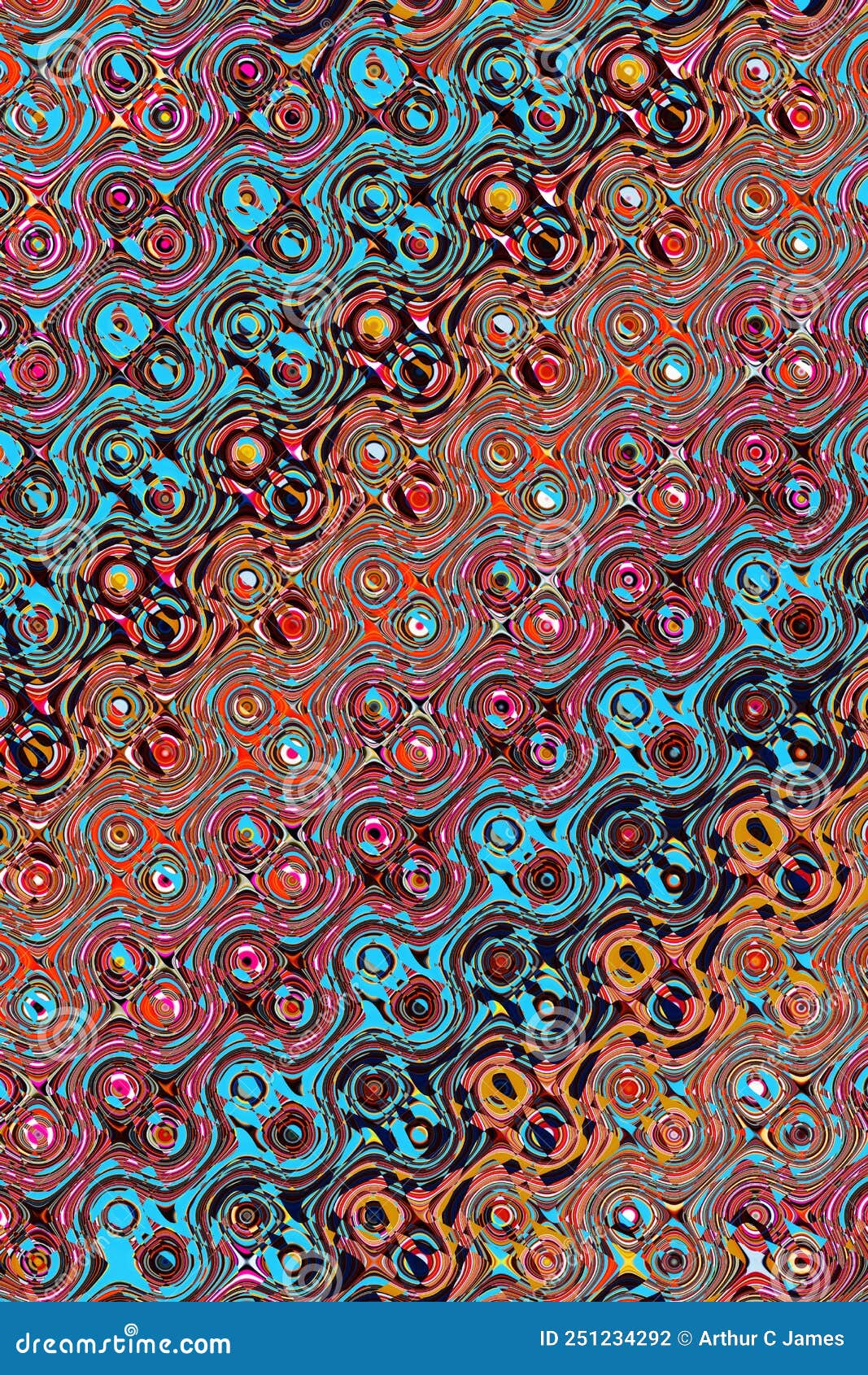 Abstract Creative Contemporary Digital Art Design Stock Illustration ...