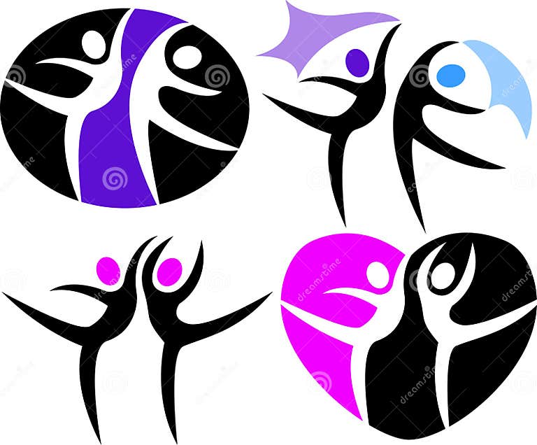 Abstract Contemporary Dance/eps Stock Vector - Illustration of ...