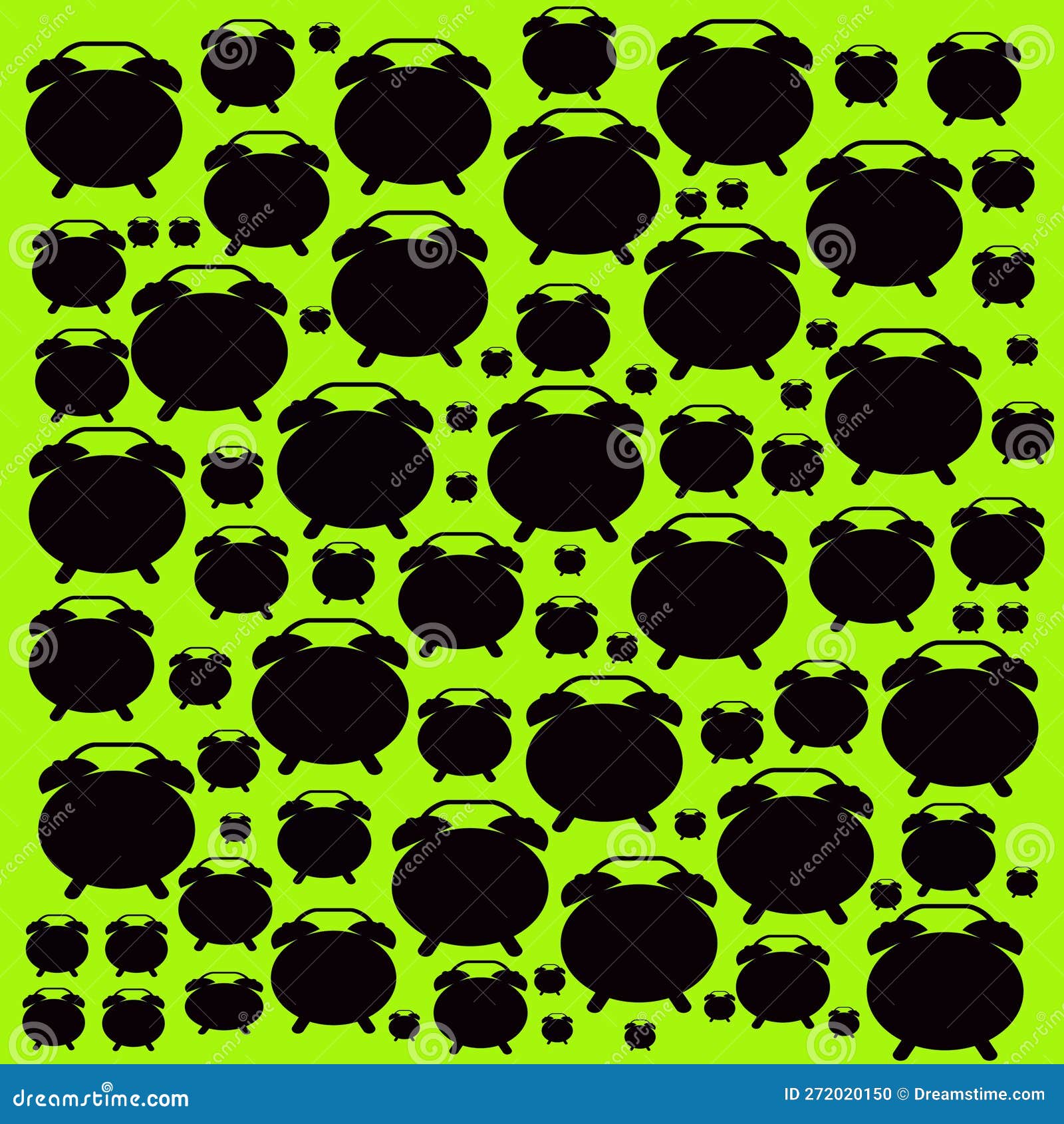 Abstract and Contemporary Digital Art Alarm Clock Design Stock ...