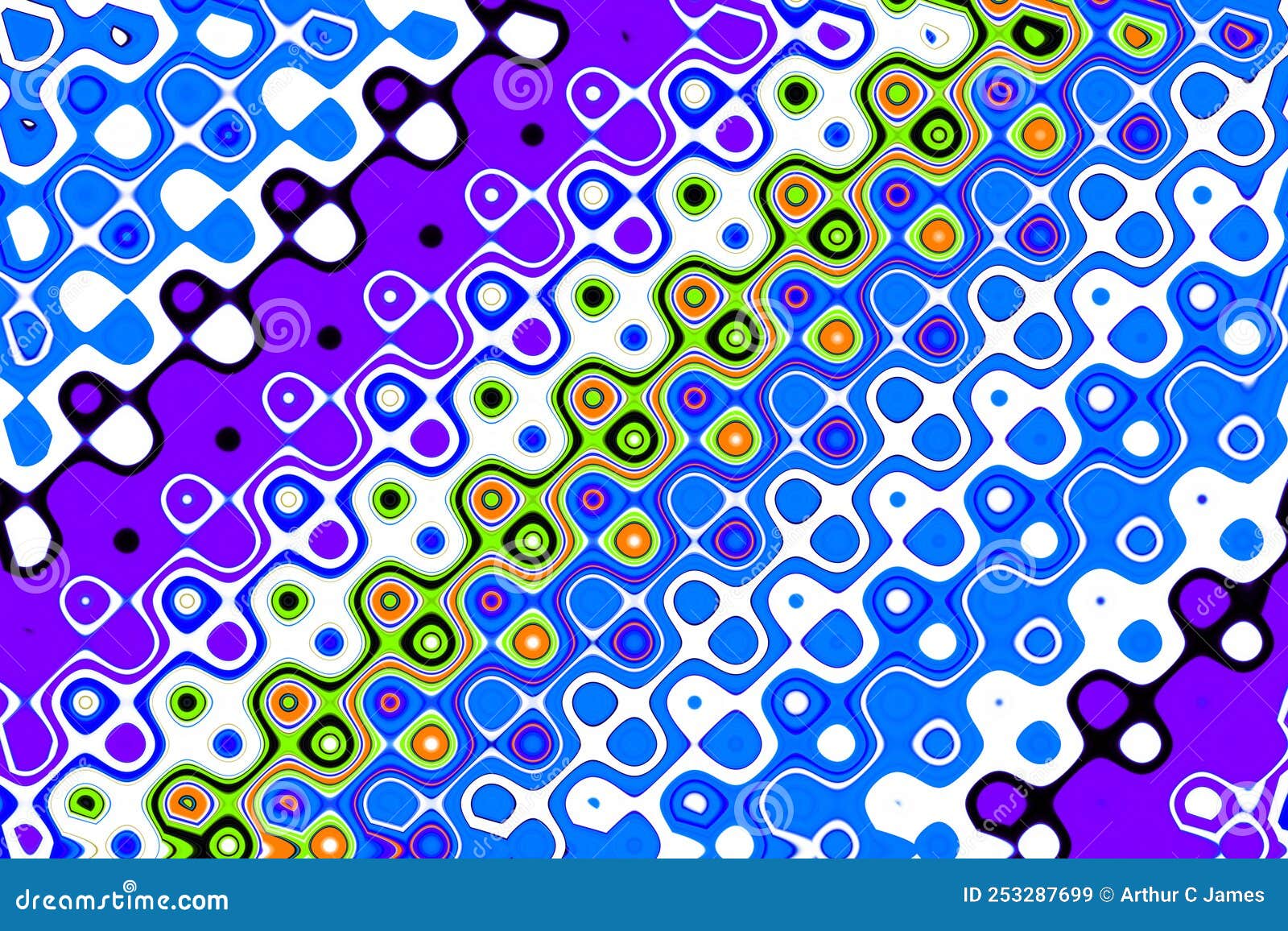 Abstract and Contemporary Digital Art Aztec Style Pattern Stock ...