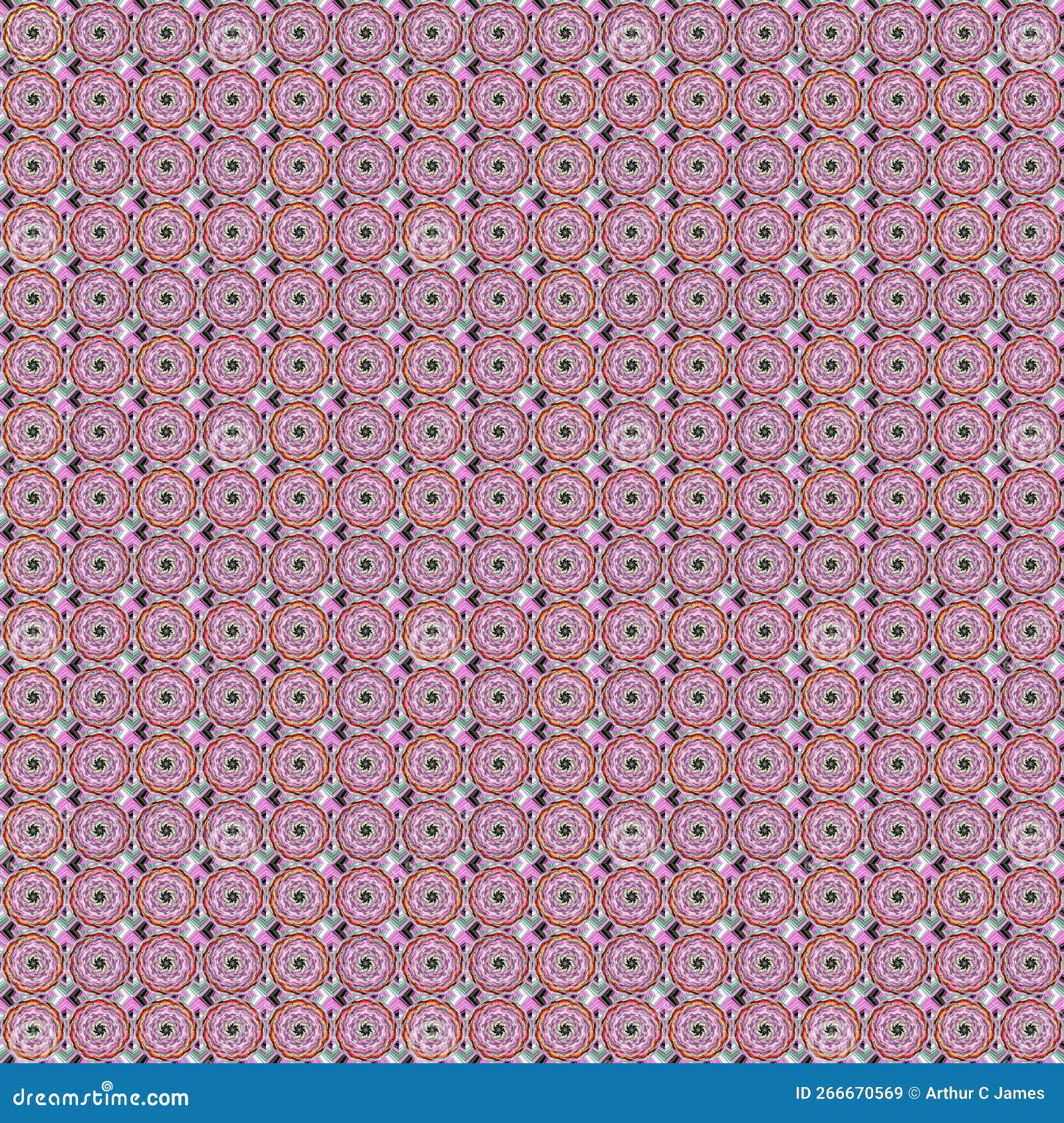 Abstract and Contemporary Digital Art Circle Pattern Design Stock ...