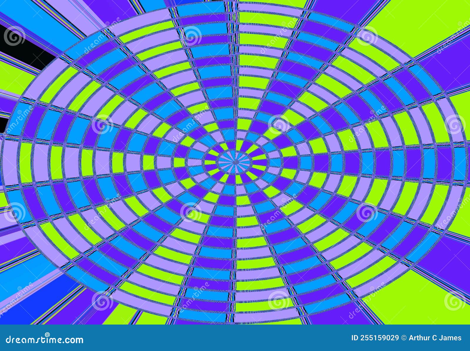 Abstract and Contemporary Digital Art Circle Style Pattern Design Stock ...