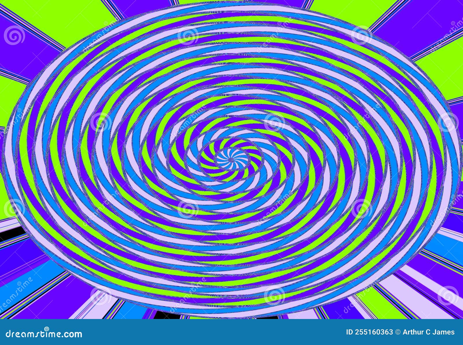 Abstract and Contemporary Digital Art Circle Style Pattern Design Stock ...