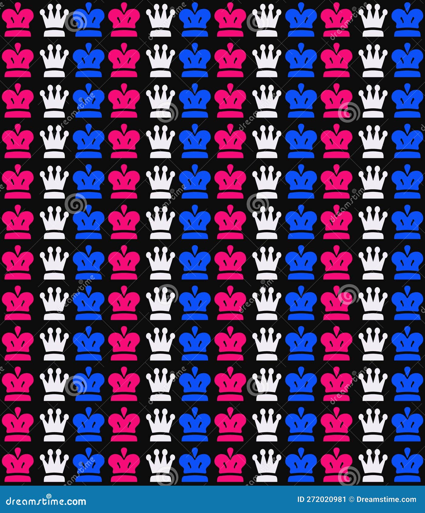 Abstract and Contemporary Digital Art Crown Design Stock Illustration ...