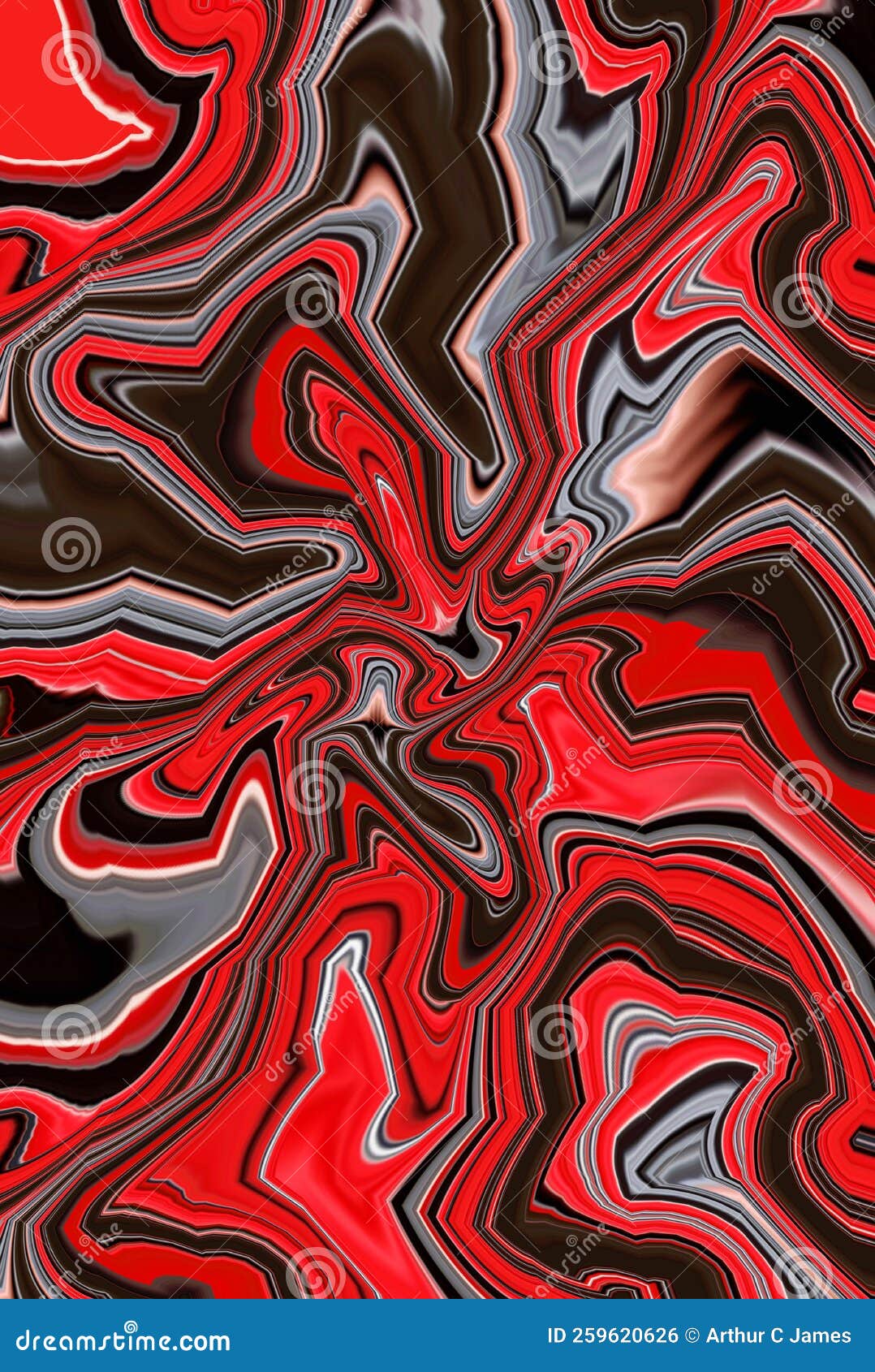 Abstract and Contemporary Digital Art Graffiti Wave Design Stock Photo ...