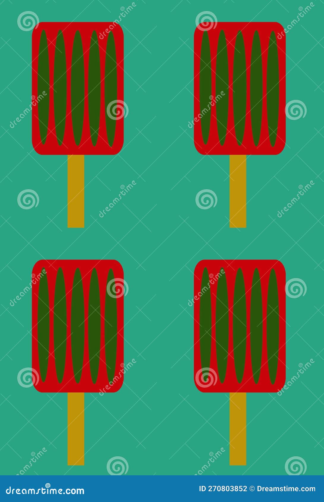 Abstract and Contemporary Digital Art Lollipop Design Stock ...