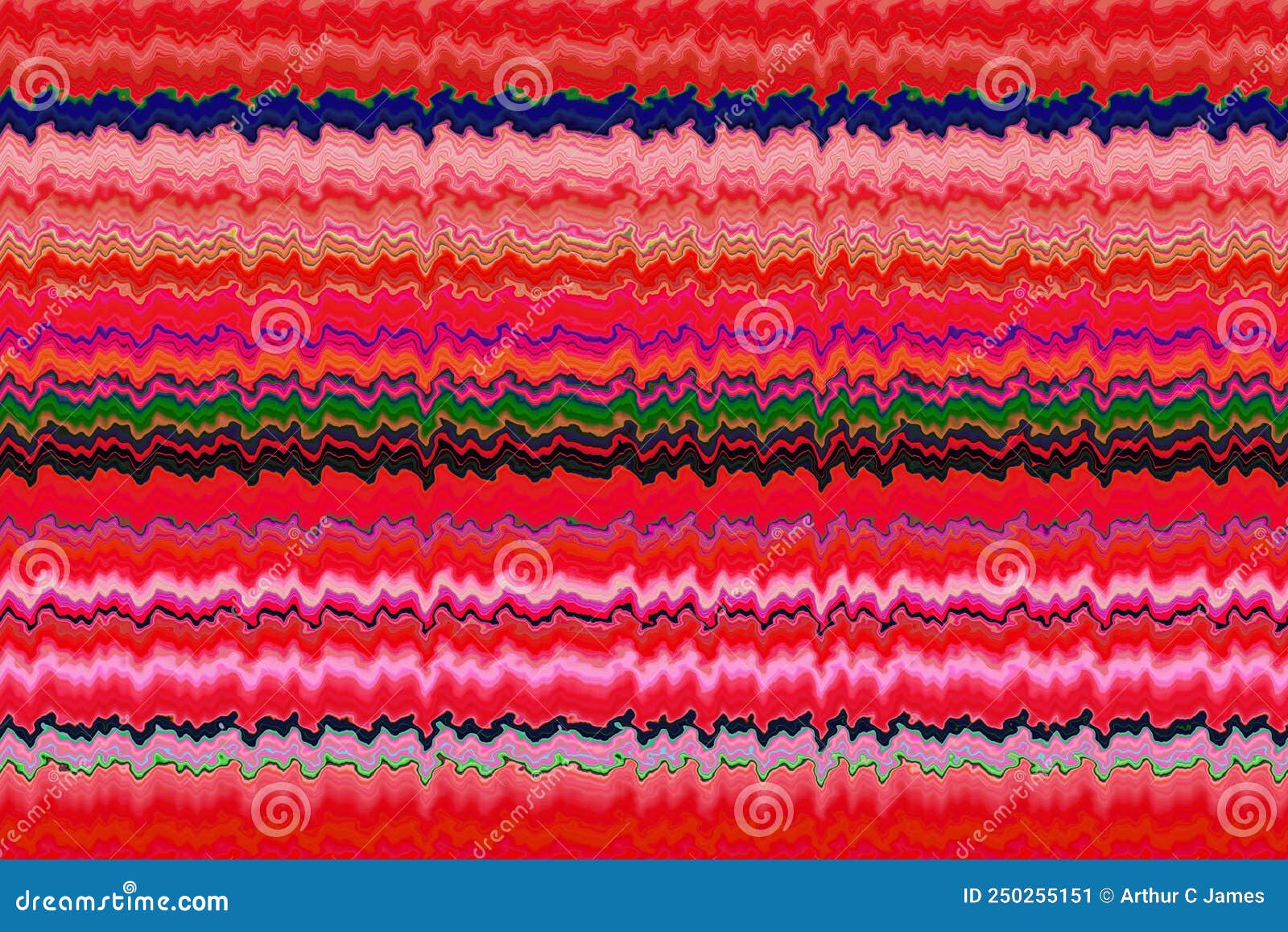 Abstract and Contemporary Digital Art Pattern Design Stock Illustration ...