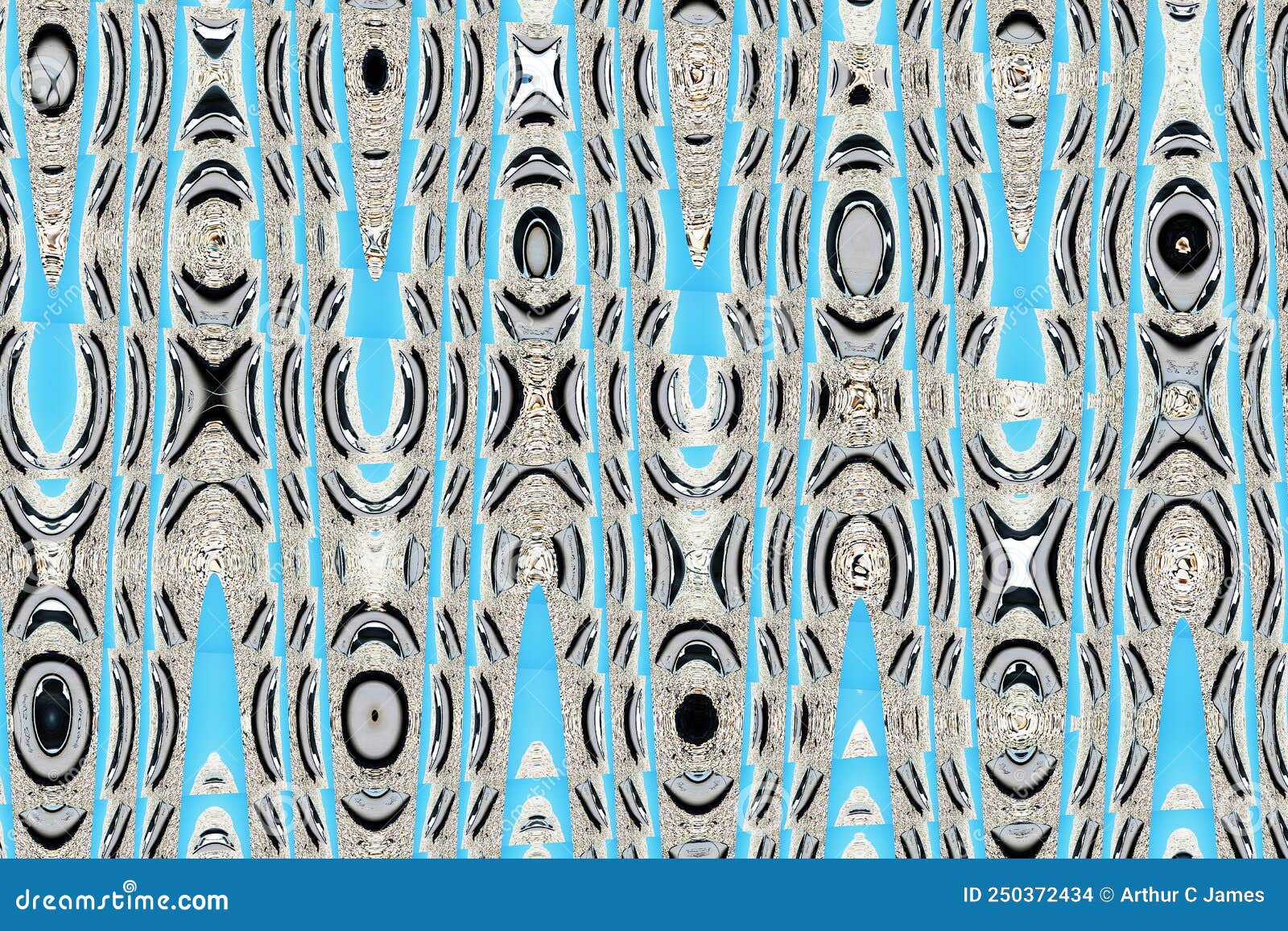 Abstract and Contemporary Digital Art Pattern Design Stock Illustration ...