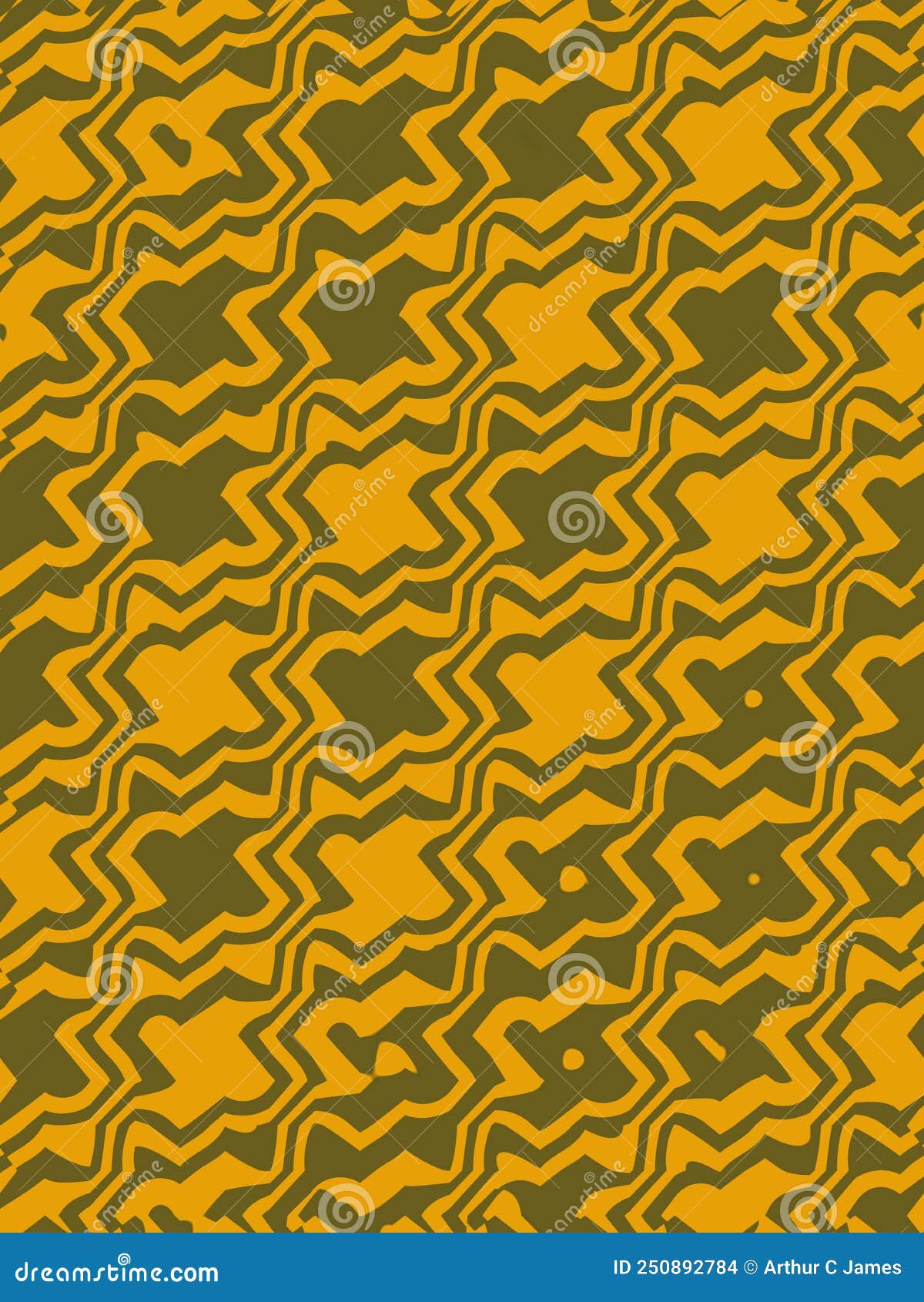 Abstract and Contemporary Digital Art Pattern Design Stock Illustration ...