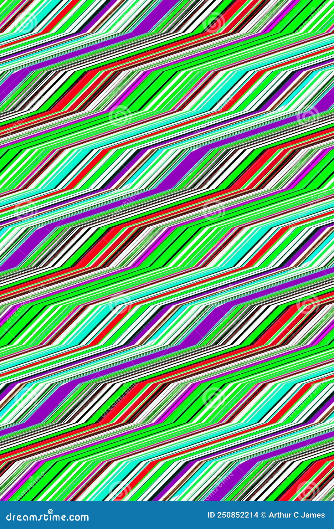 Abstract and Contemporary Digital Art Pattern Design Stock Illustration ...